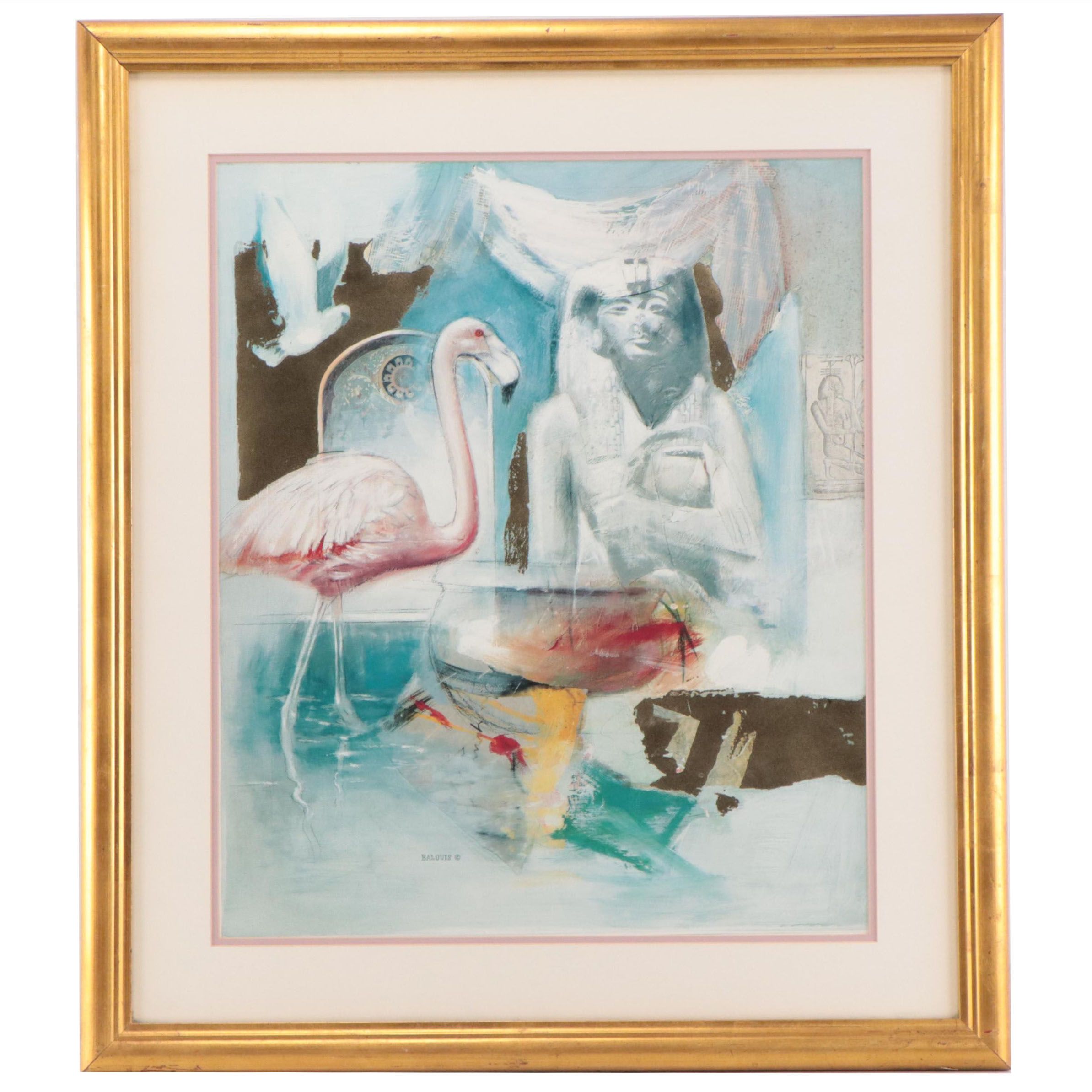 Gene Locklear Offset Lithograph "Trail of Tears II" | EBTH