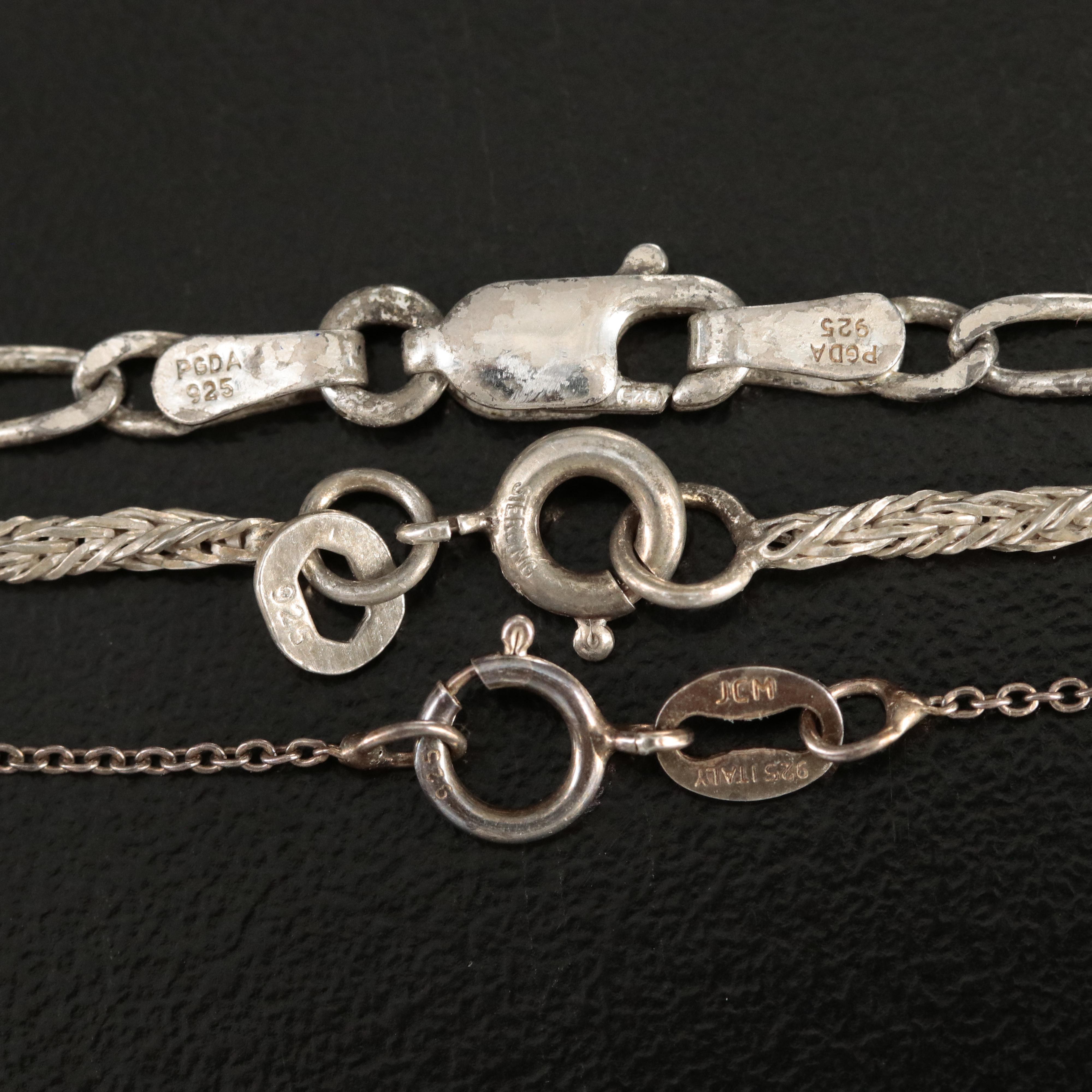 Sterling Chain Necklace Selection | EBTH
