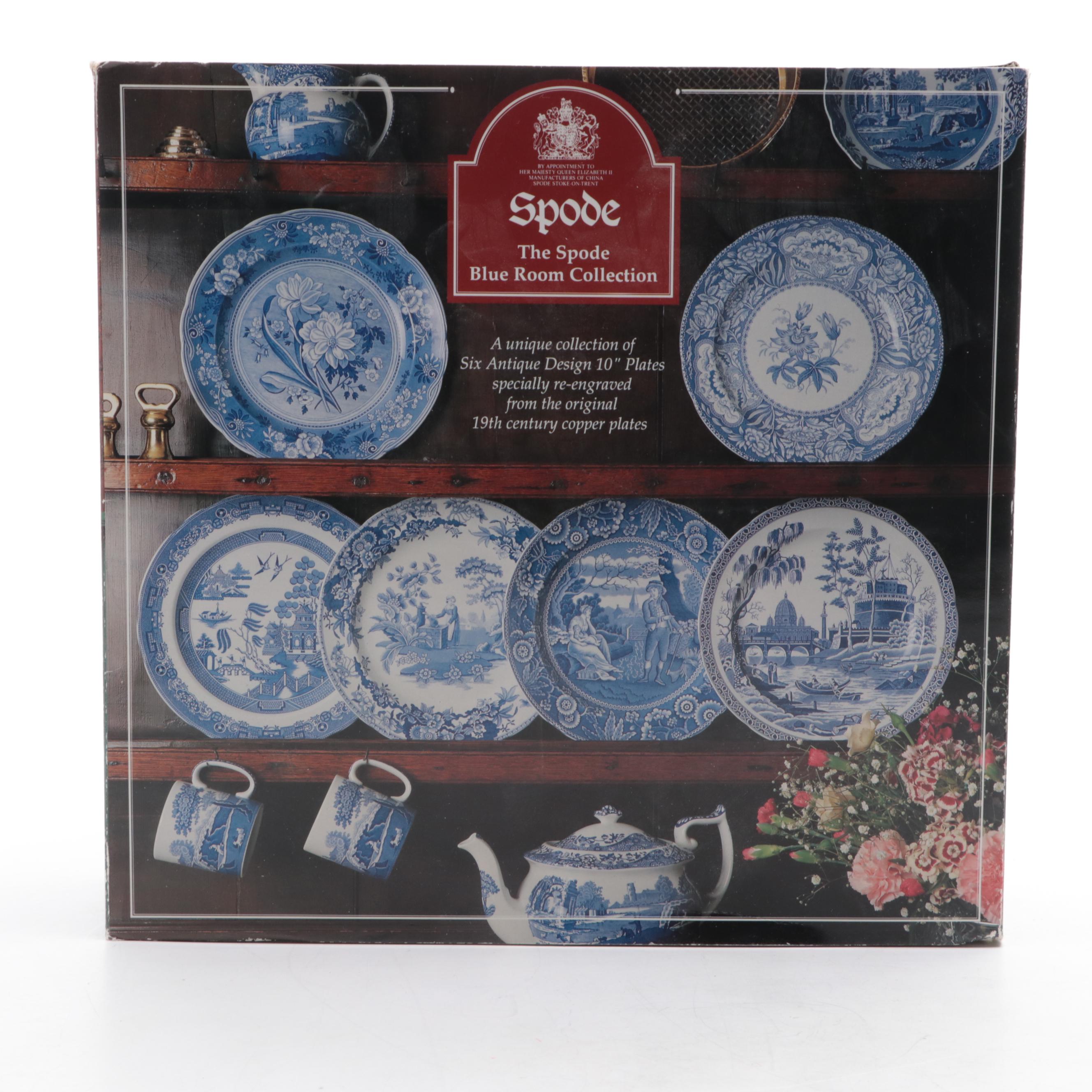 Spode Blue Room Collection Plates | EBTH