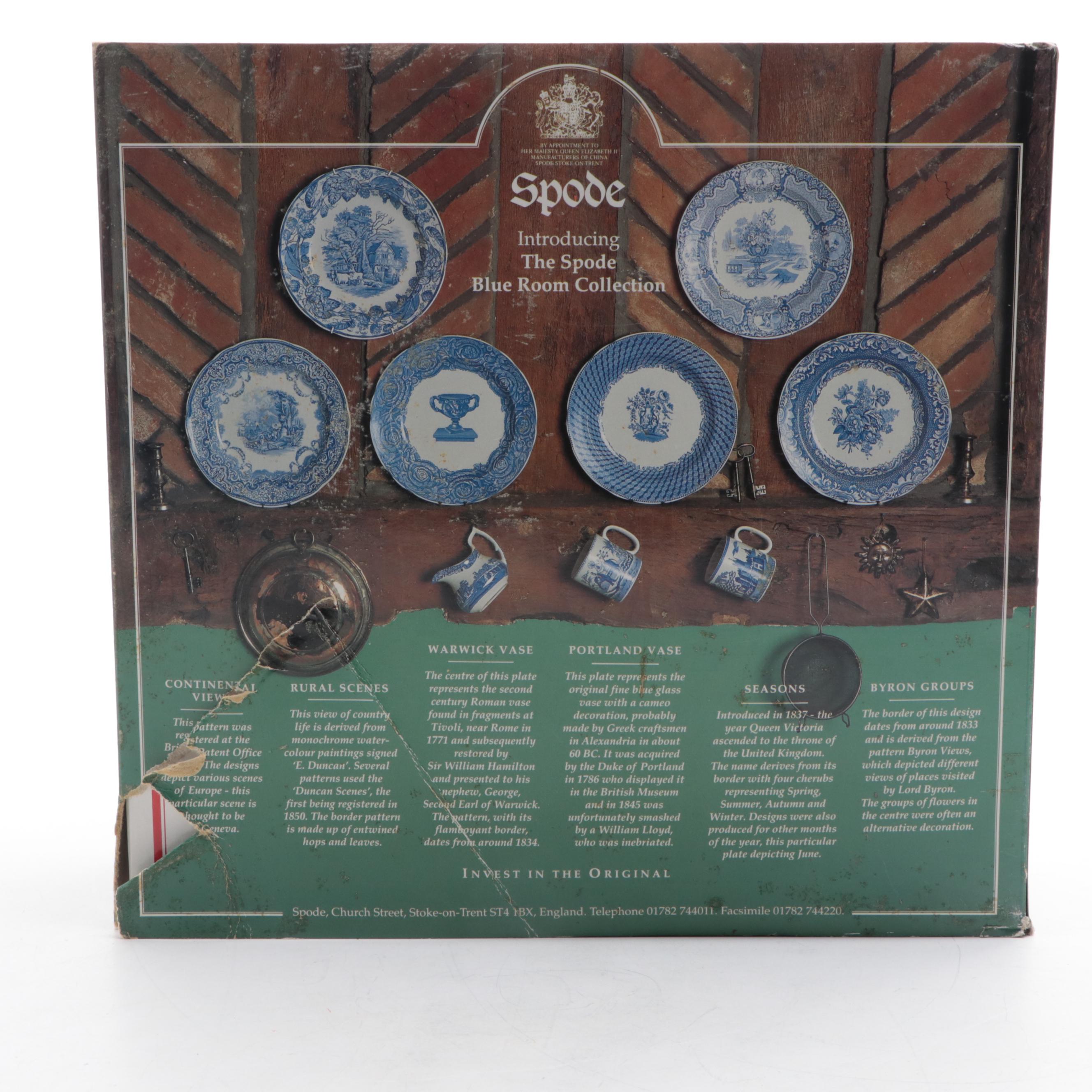 Spode Blue Room Collection Plates | EBTH