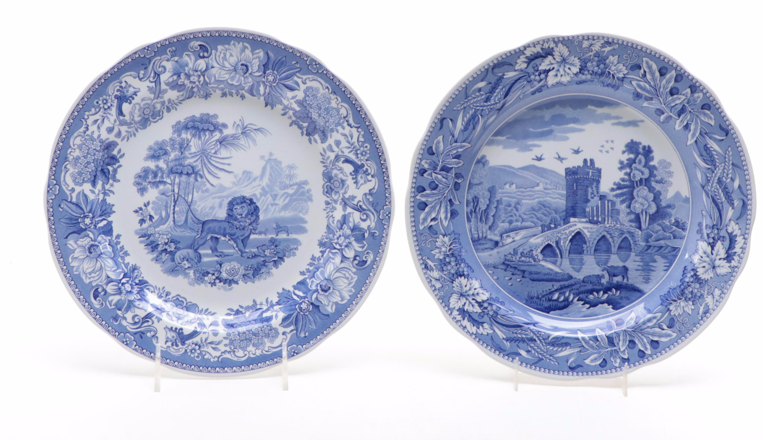 Spode Blue Room Collection Plates | EBTH