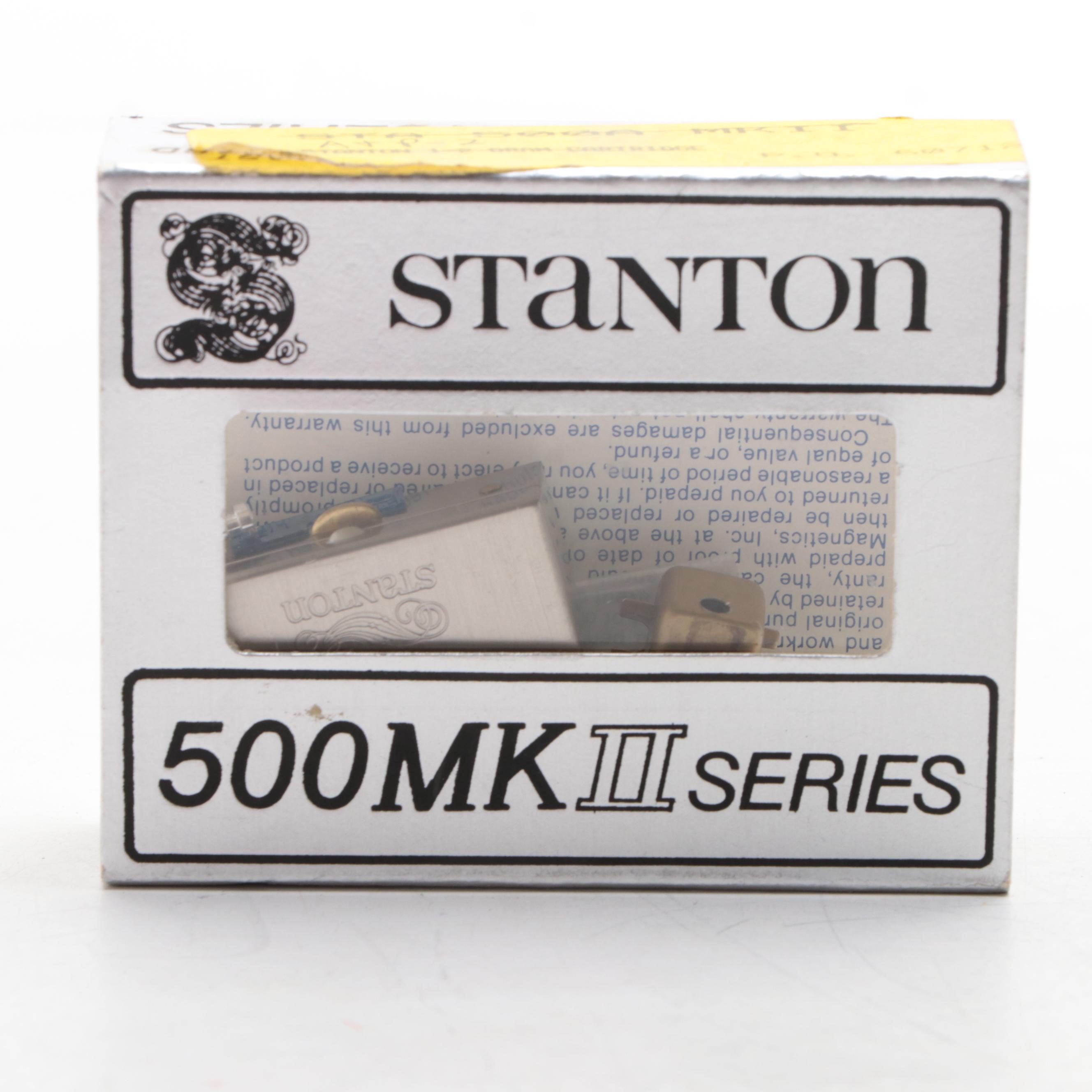 Stanton Magnetics Broadcast Standard 500MK II Series and Other Stylus ...