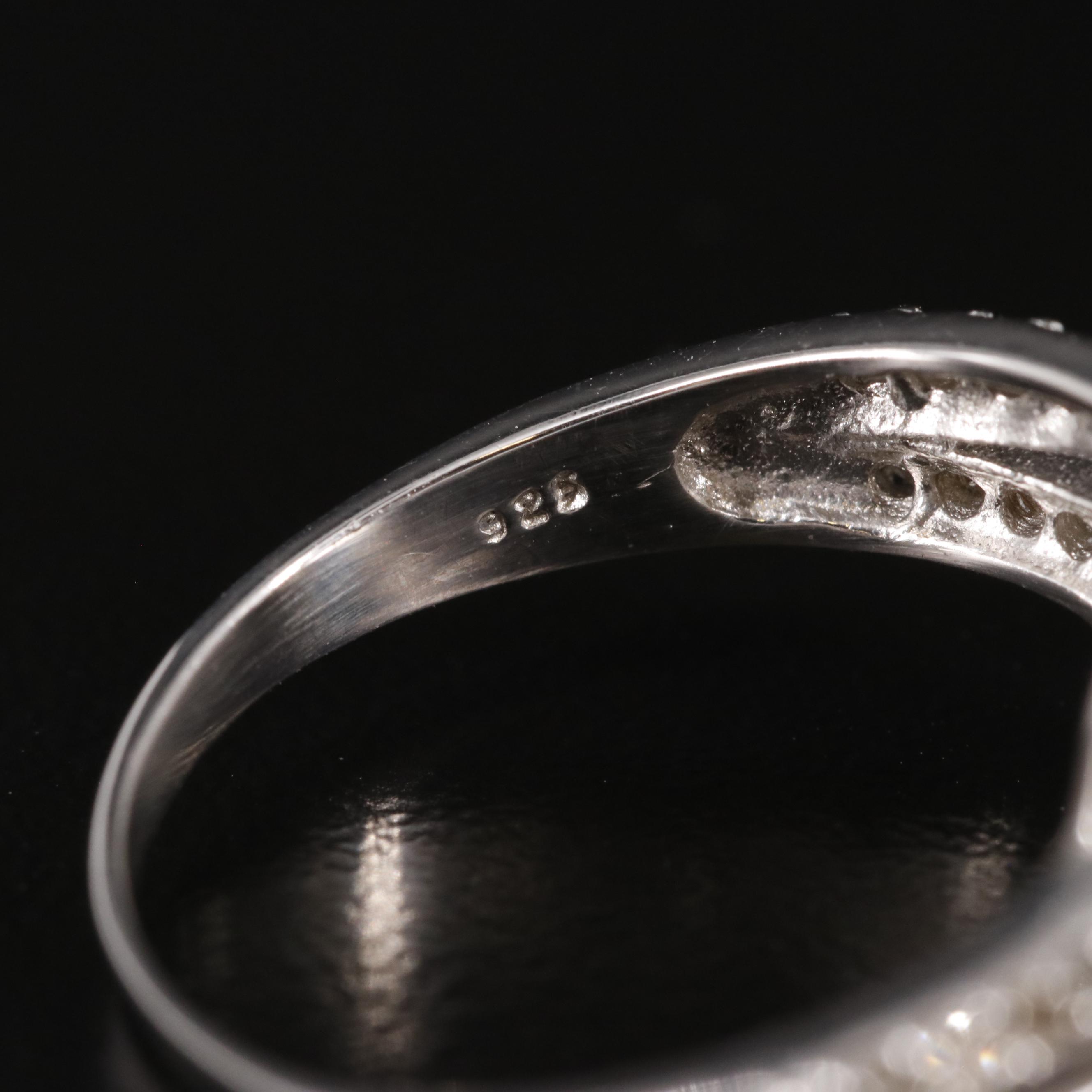 Sterling Diamond Ring | EBTH