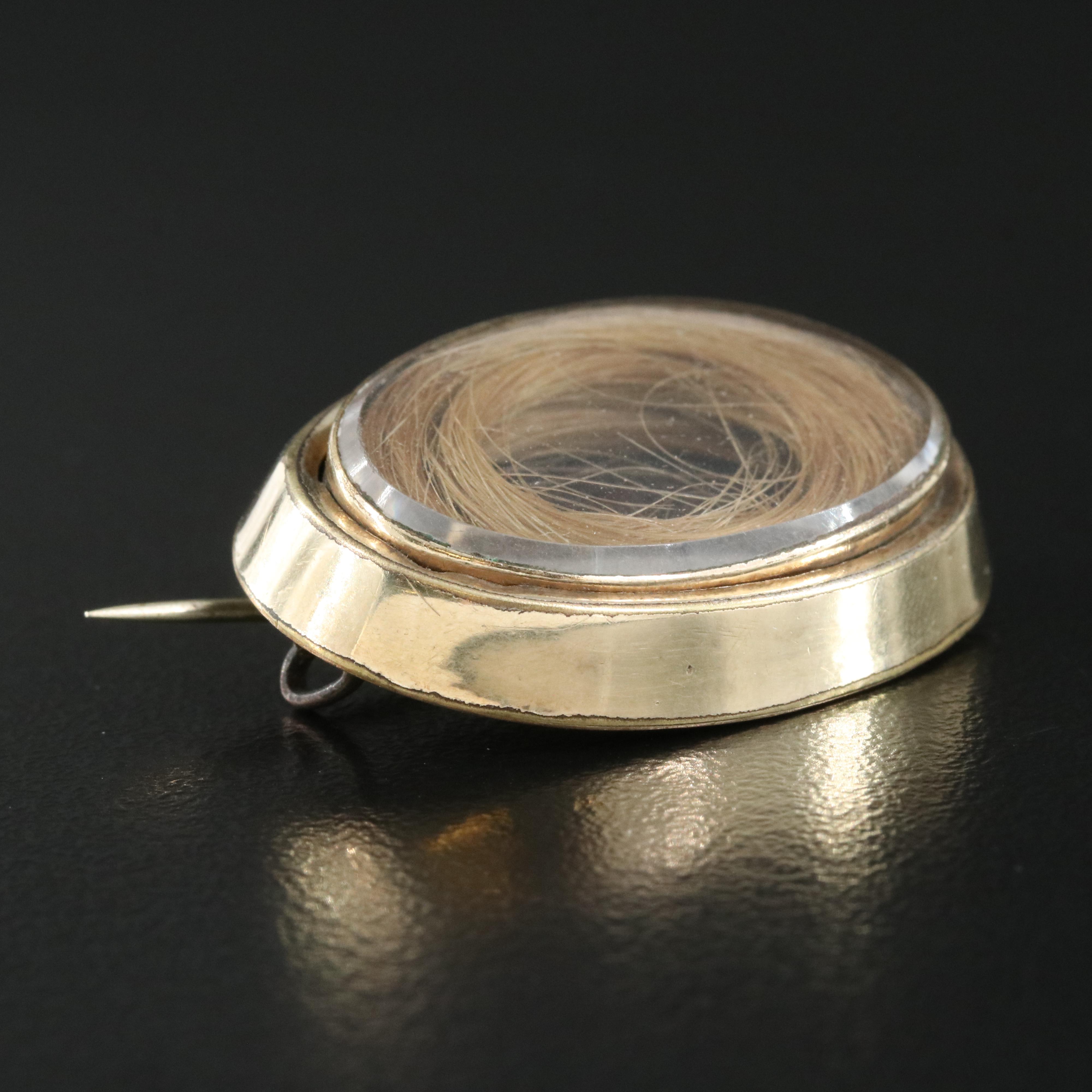 Victorian Hair Brooch | EBTH