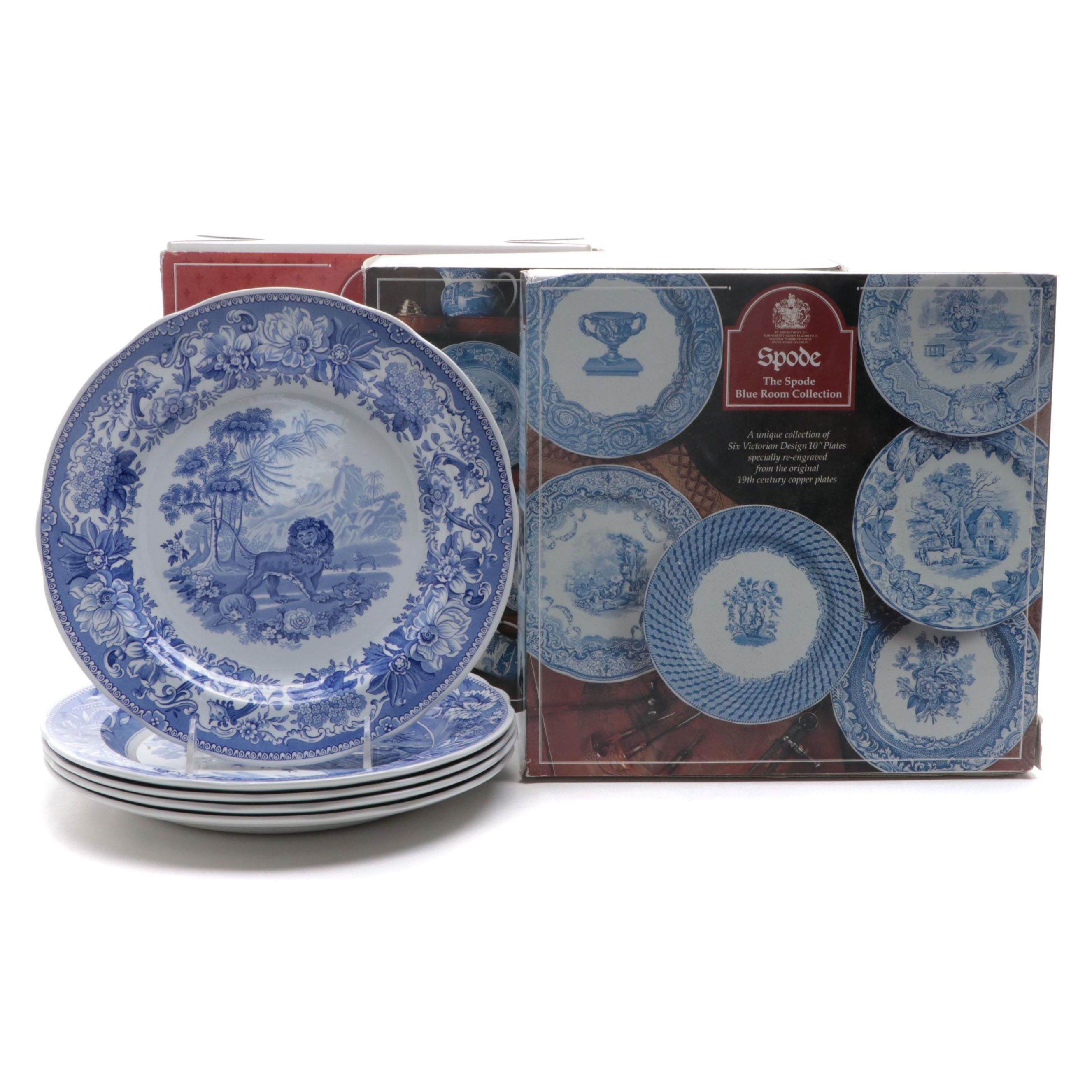 Spode Blue Room Collection Plates | EBTH