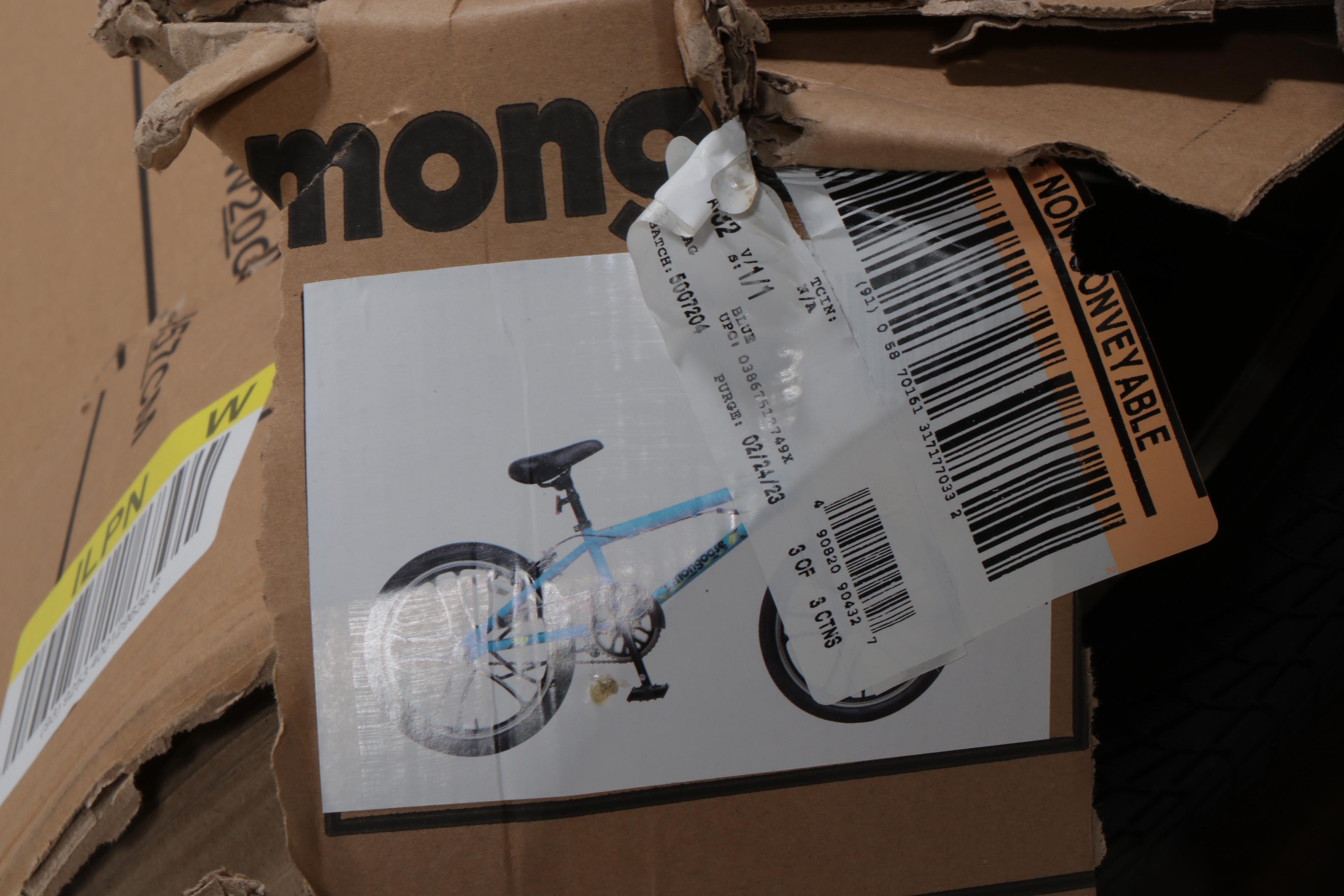 Mongoose Index Mag 20" Kids' Freestyle Blue Bike | EBTH