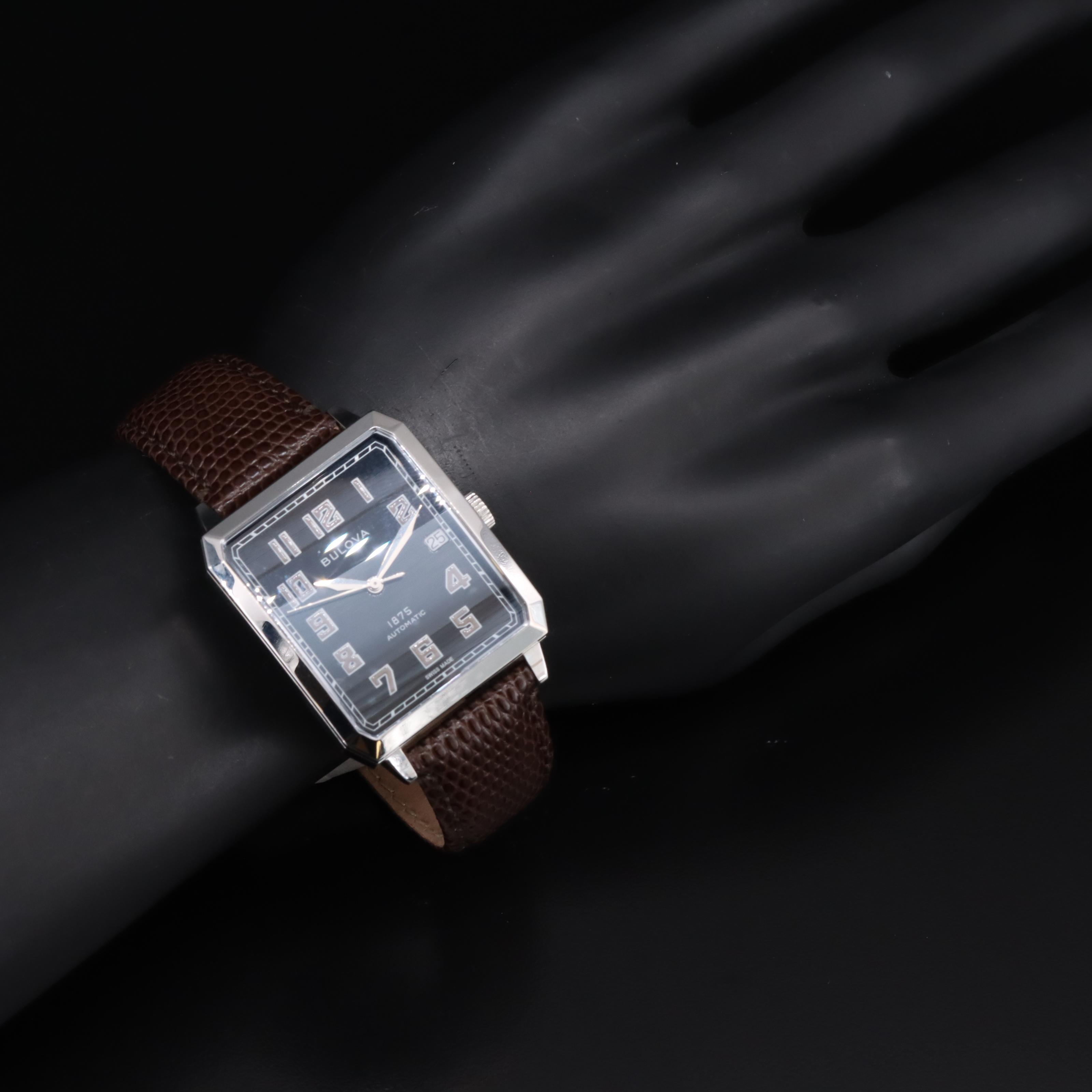 Joseph Bulova Breton 1875 Automatic Wristwatch | EBTH