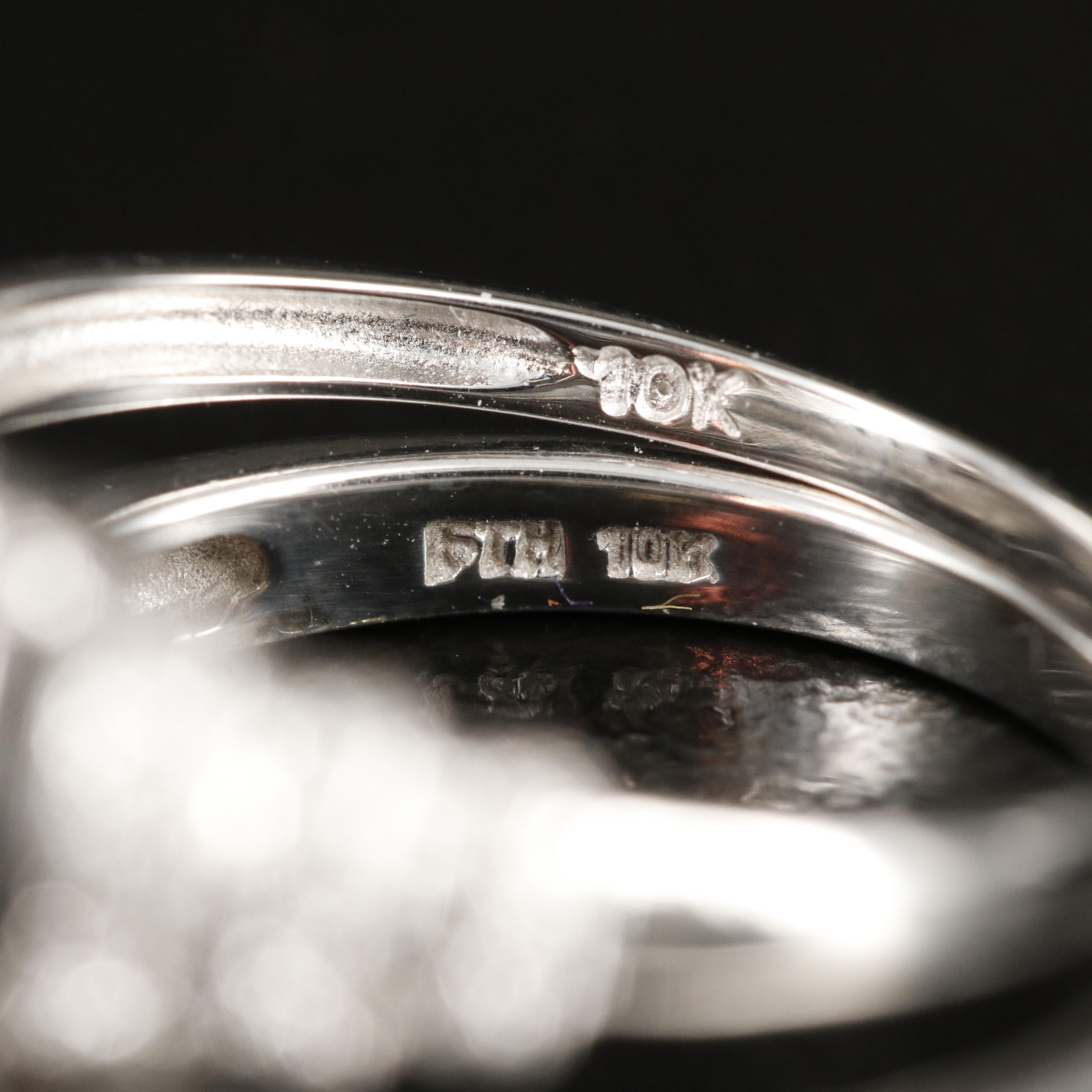 10K Rings Including Garnet and Diamond | EBTH