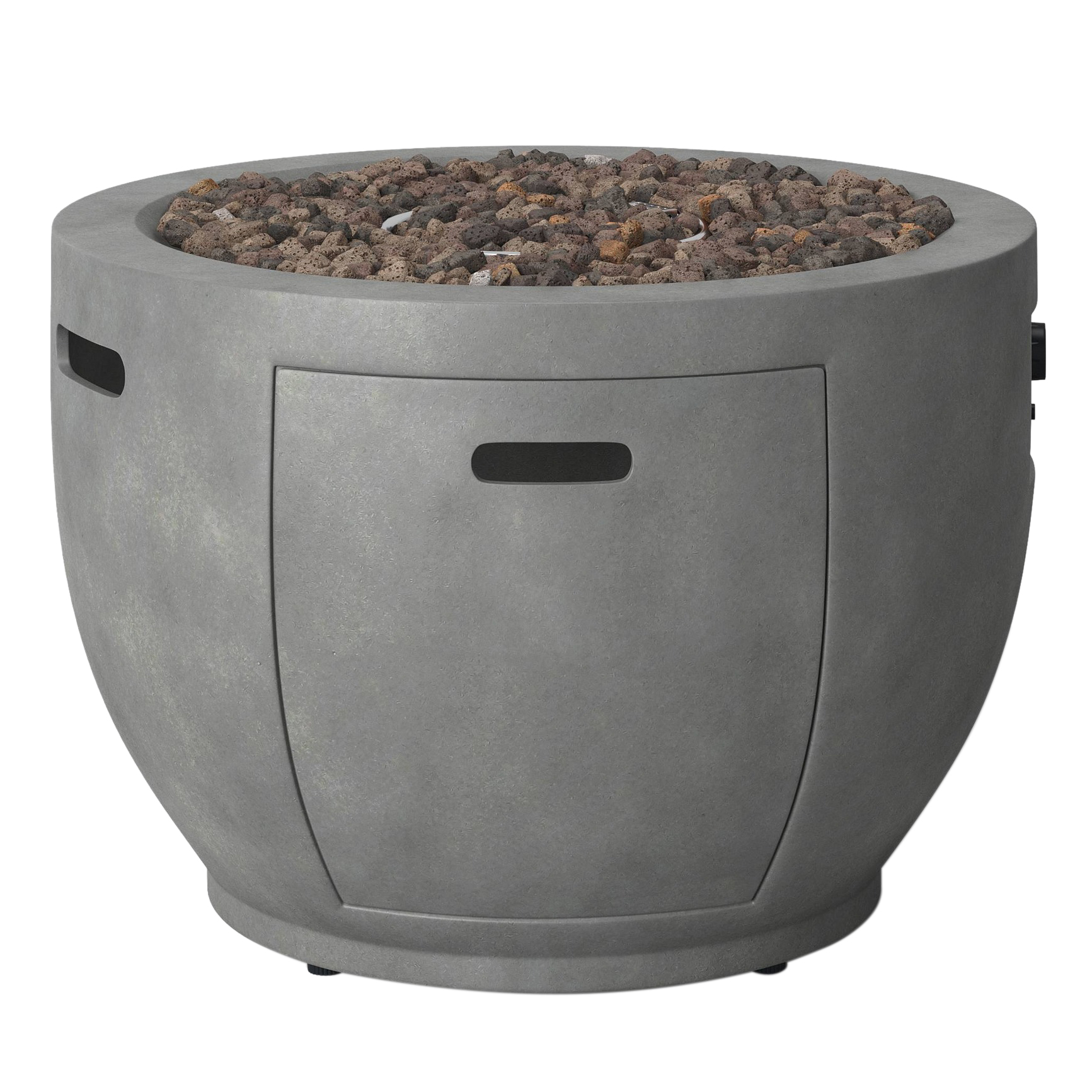 Threshold 34" Round Liquid Propane Fire Pit | EBTH