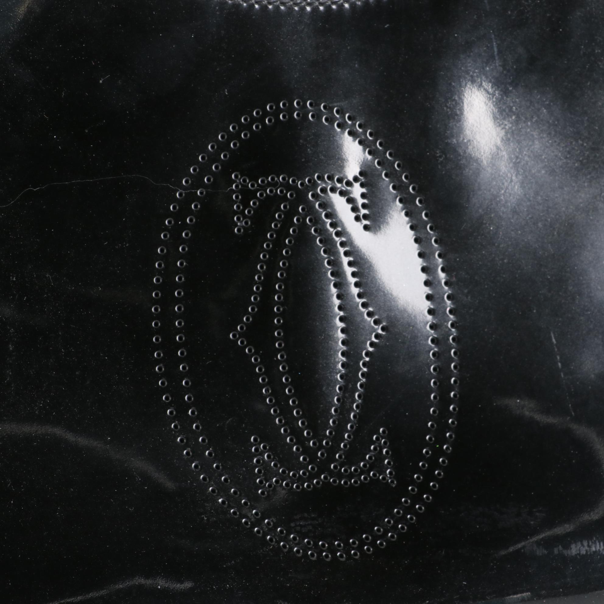 Cartier Marcello de Cartier Handbag in Black Patent Leather with ...