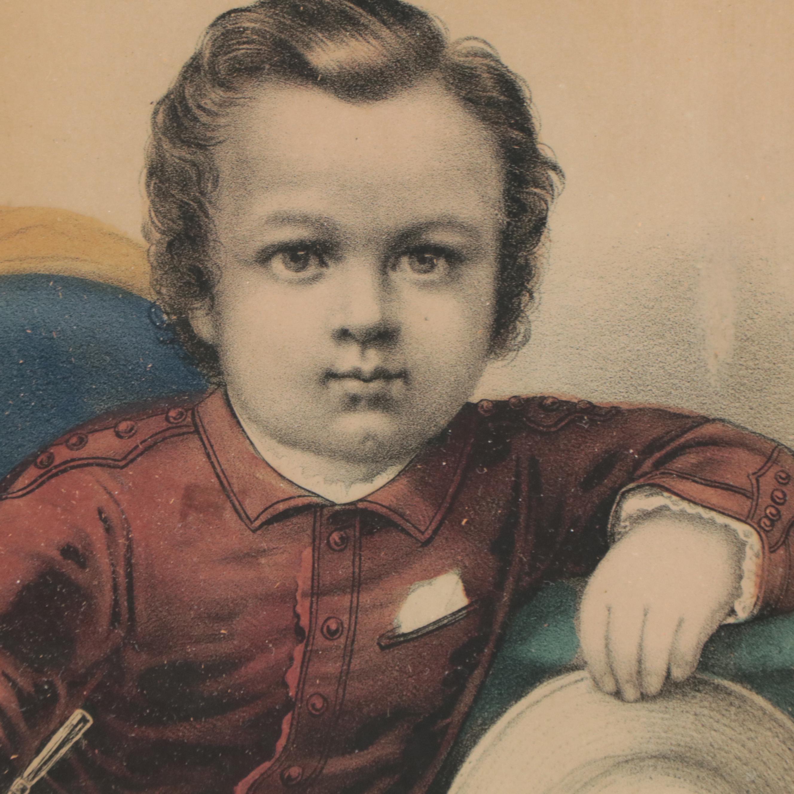Hand-Colored Lithographs Including "Little Charlie: The Prize Boy" | EBTH