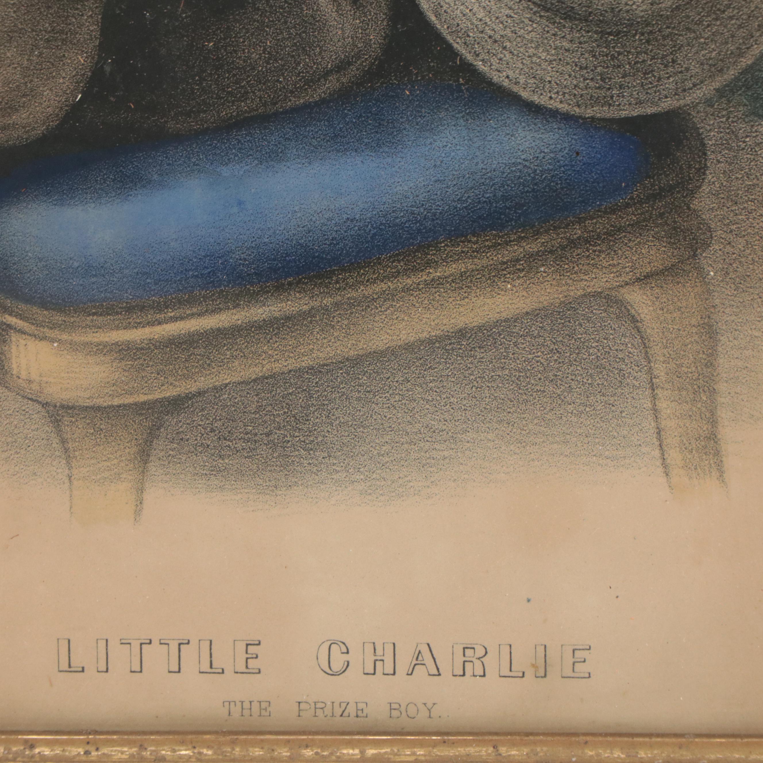 Hand-Colored Lithographs Including "Little Charlie: The Prize Boy" | EBTH