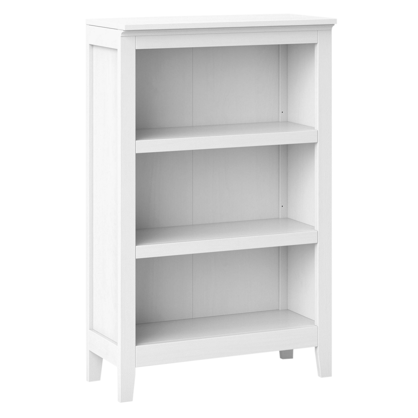Threshold 48" Carson Three-Shelf Adjustable Shelf Bookcase | EBTH