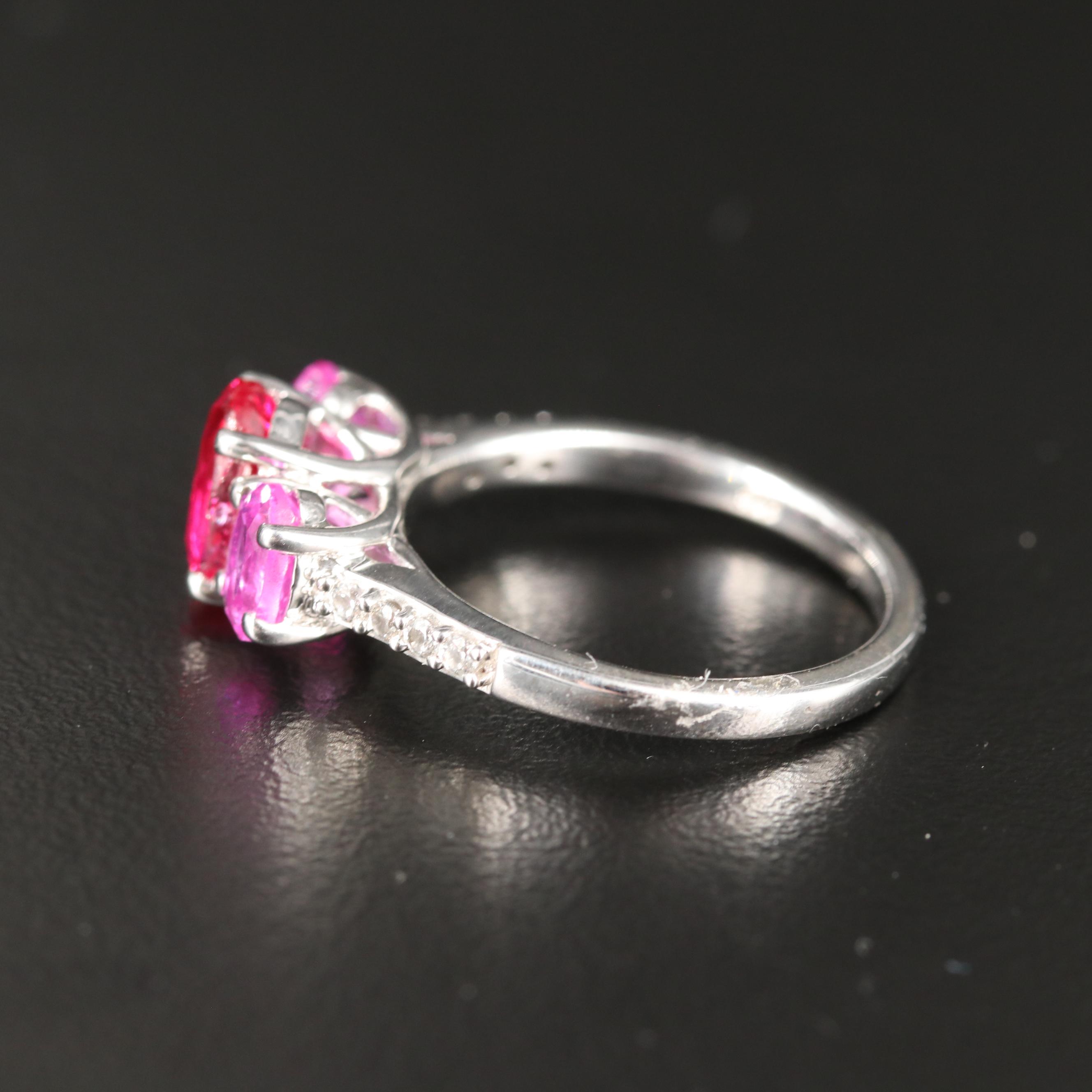 Sterling Ruby and Sapphire Ring | EBTH