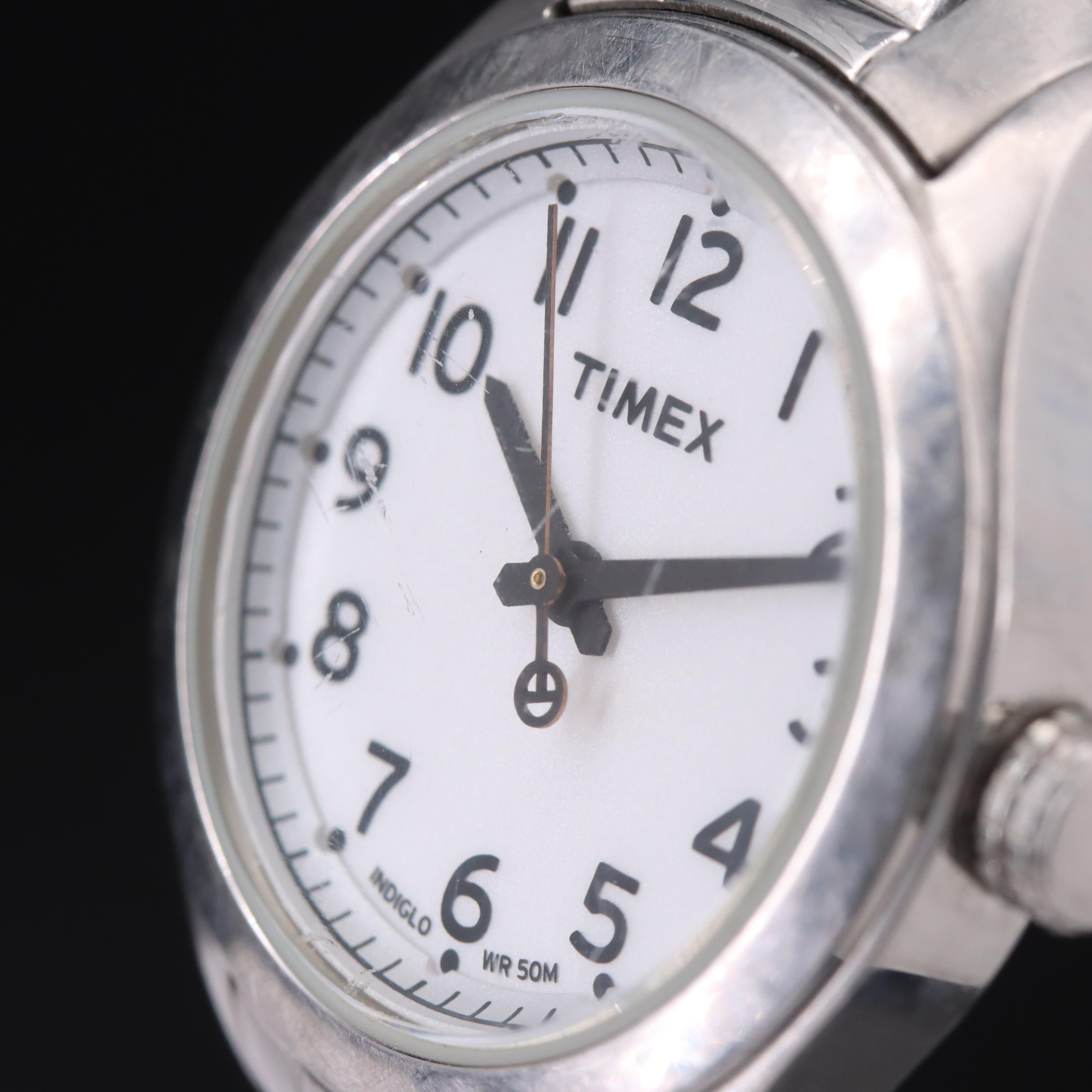 Timex Indiglo Stainless Steel Quartz Wristwatch | EBTH