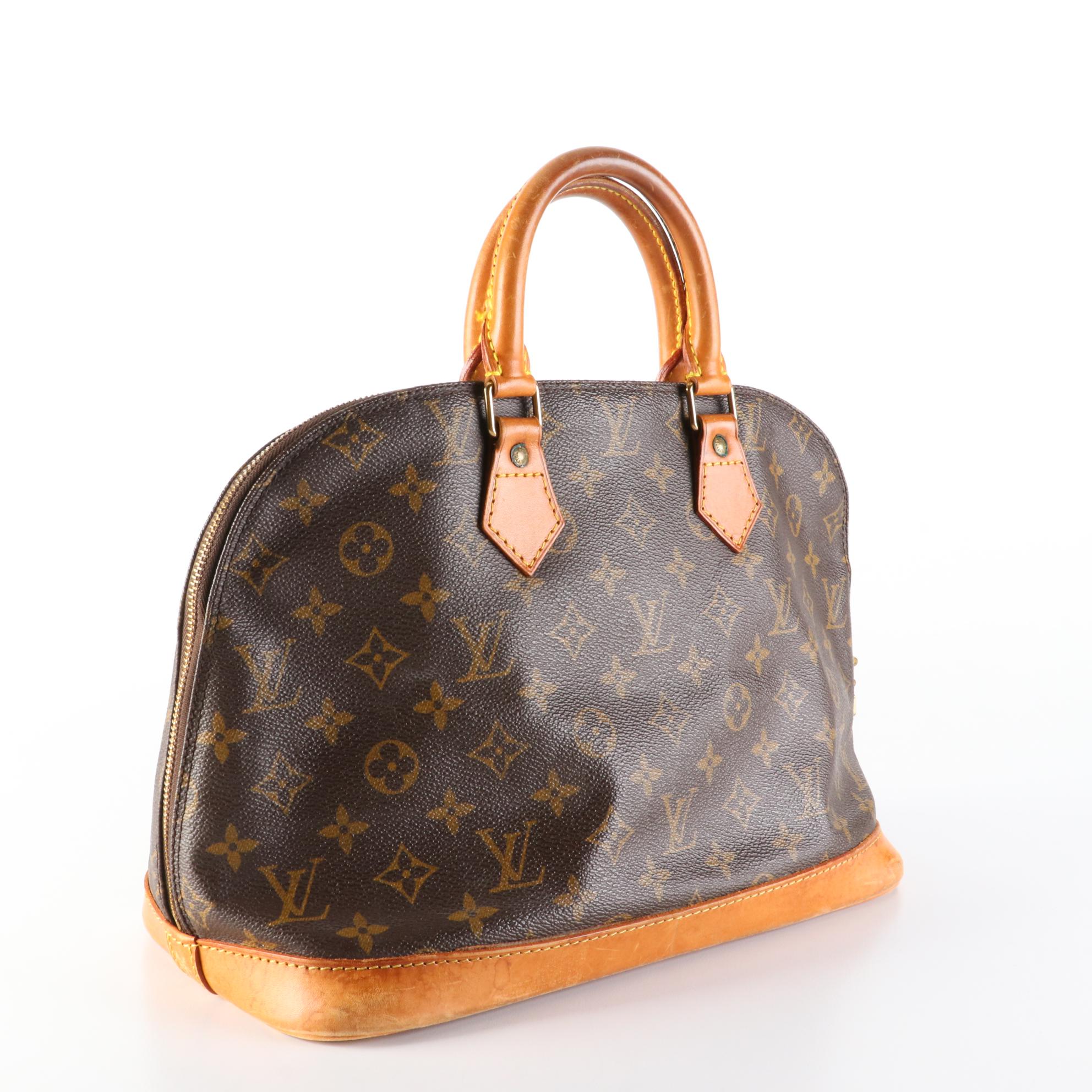 Louis Vuitton Alma PM Bag in Monogram Canvas and Leather | EBTH