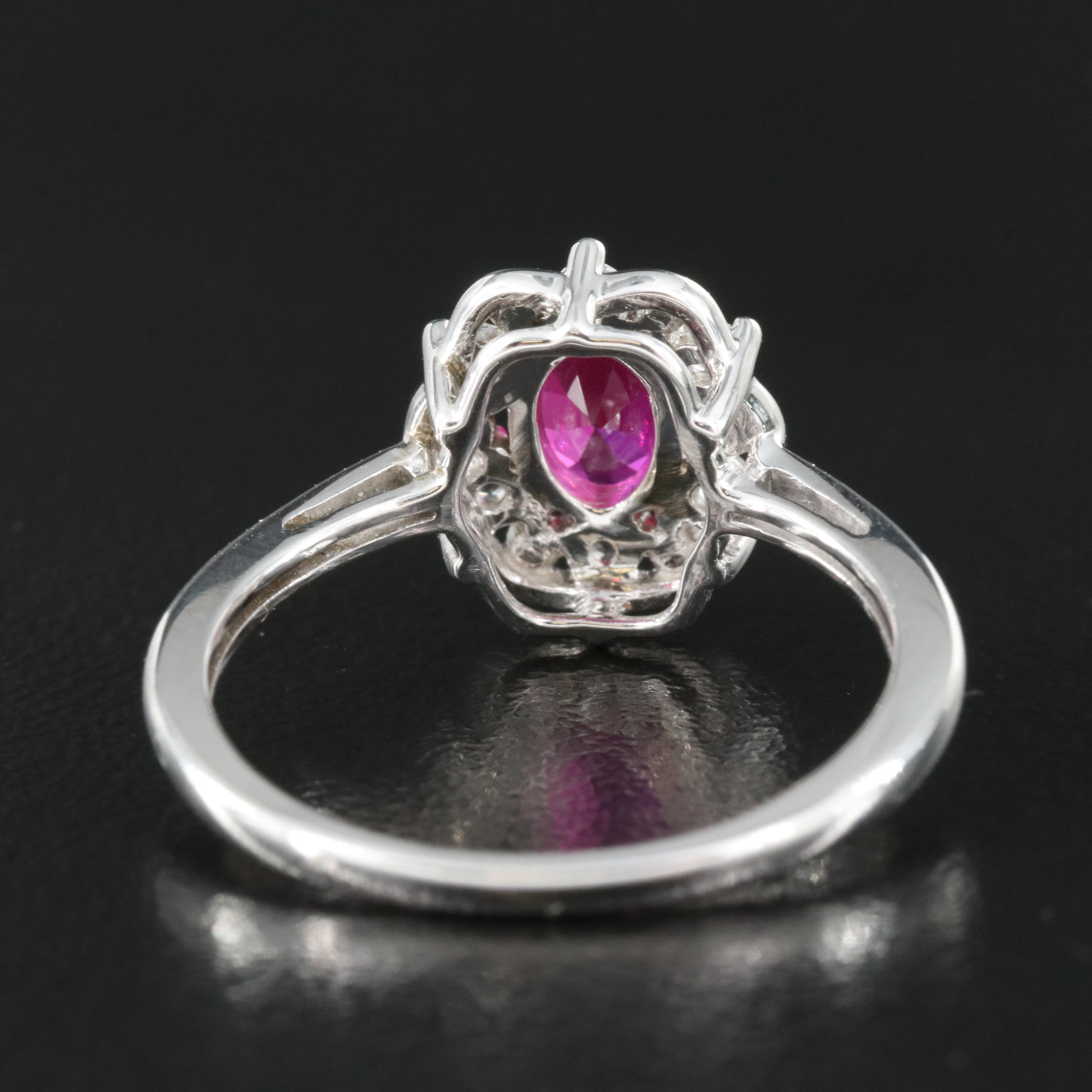 Sterling Ruby and Topaz Ring | EBTH