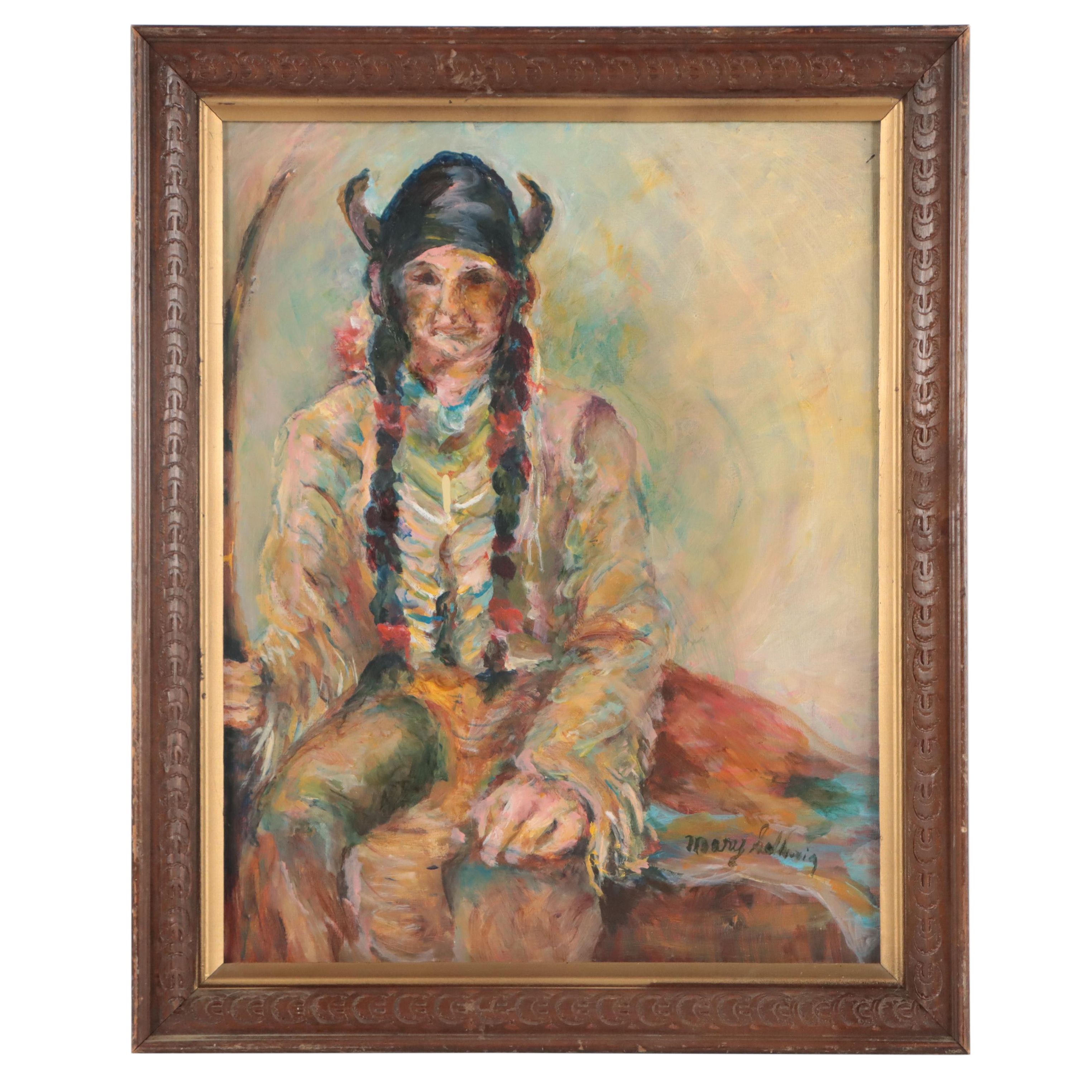 Nautical Oil Painting Attributed to Ida Sedgwick Proper | EBTH