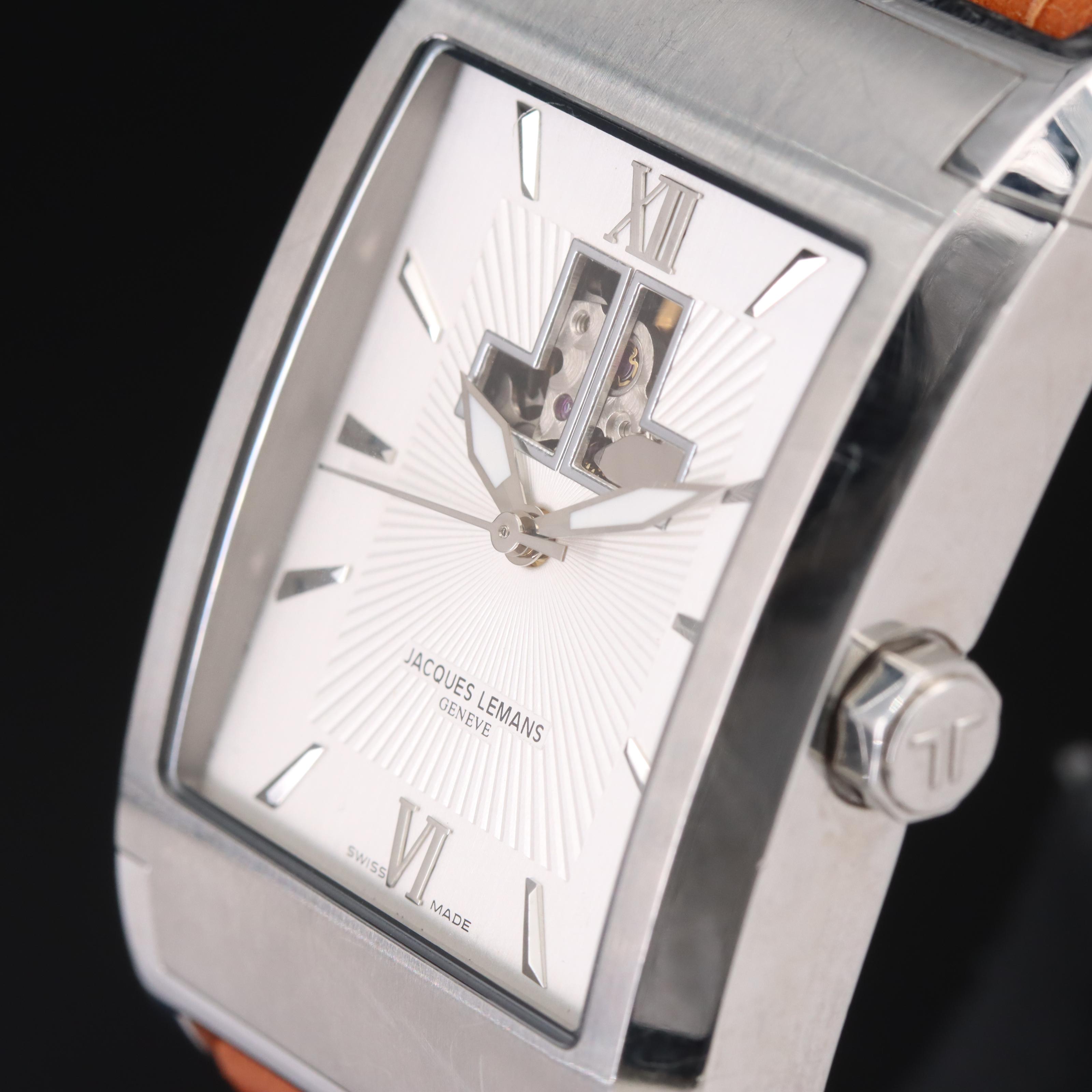 Jacques Lemans Stainless Steel Automatic Wristwatch | EBTH