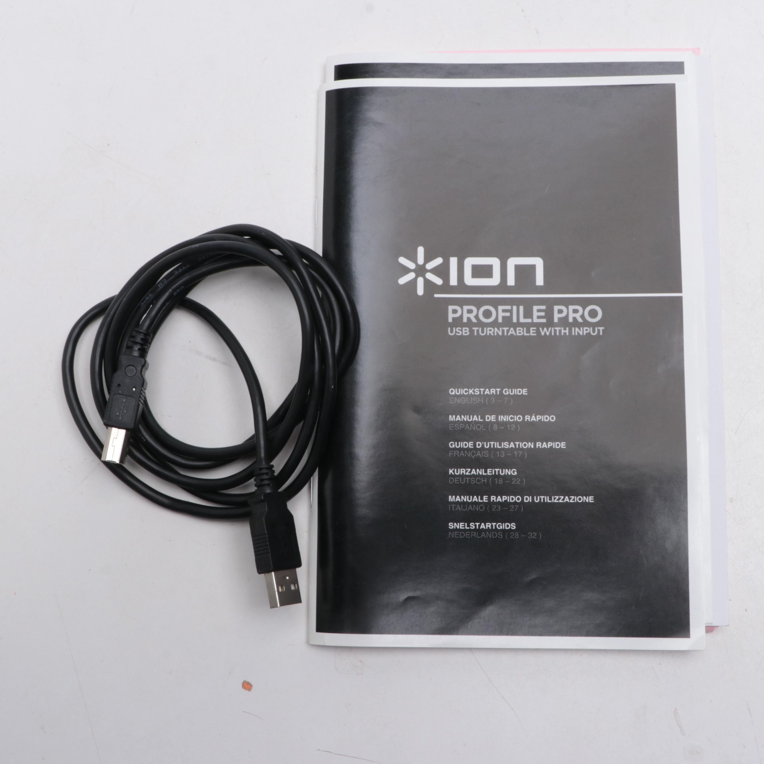 Ion "Profile Pro" USB Turntable | EBTH