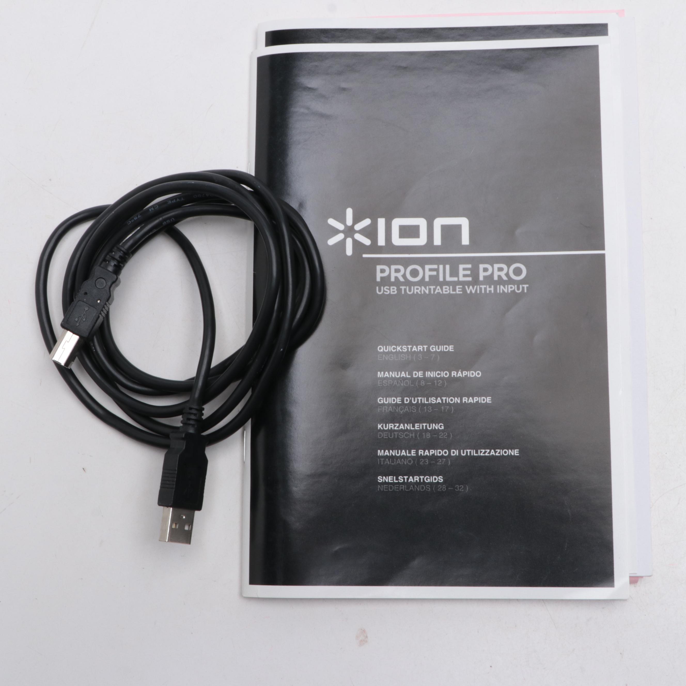 Ion "Profile Pro" USB Turntable | EBTH