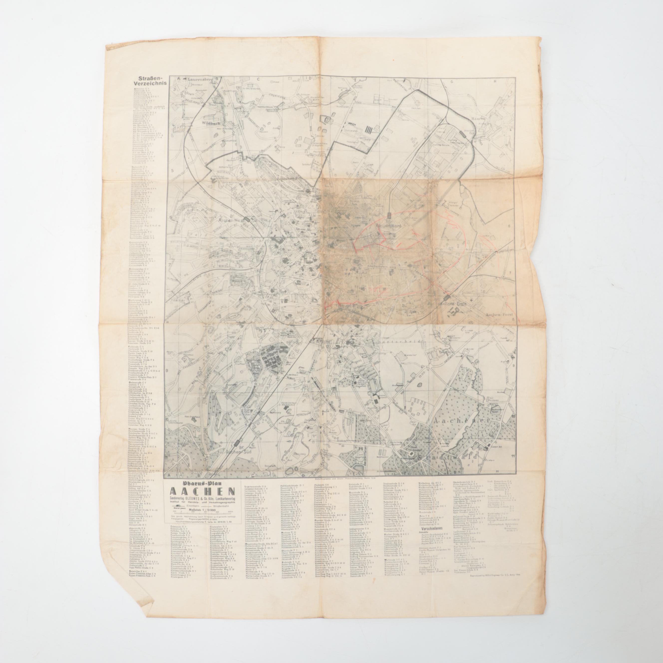 World War II German Maps, Photographs, Pamphlets and More Ephemera | EBTH