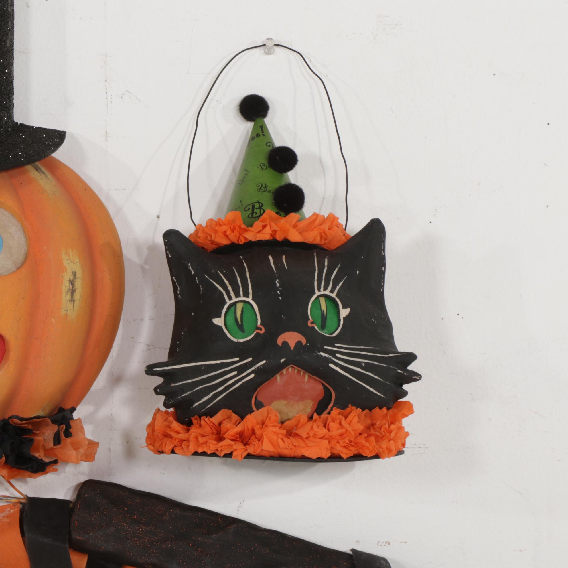 Bethany Lowe Designs Papier-Mache Halloween Decor | EBTH