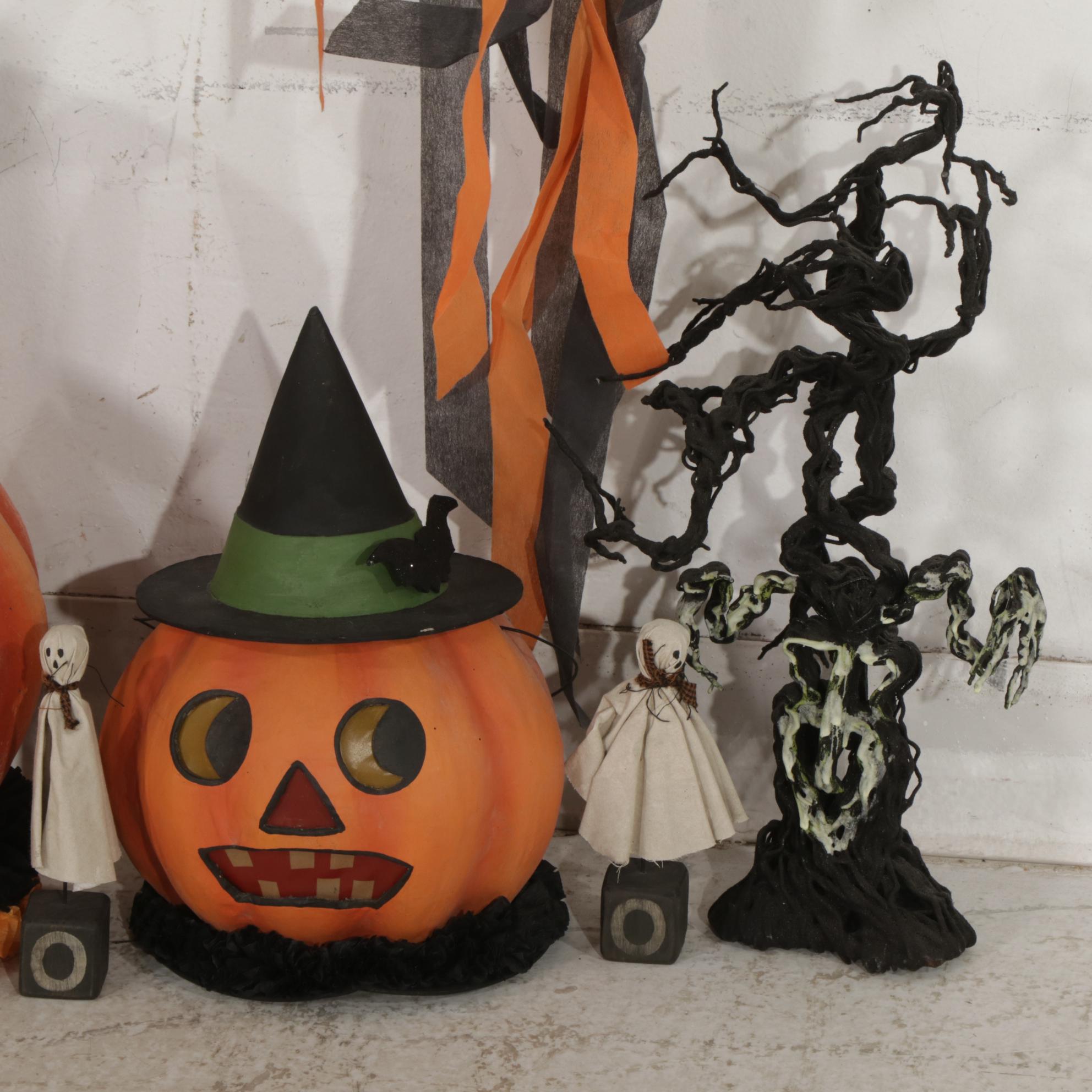Bethany Lowe Designs Papier-Mache Halloween Decor | EBTH