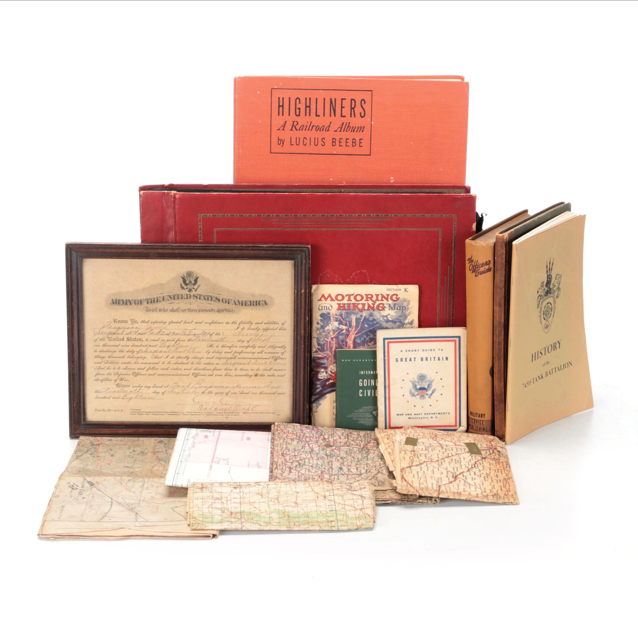 World War II German Maps, Photographs, Pamphlets and More Ephemera | EBTH