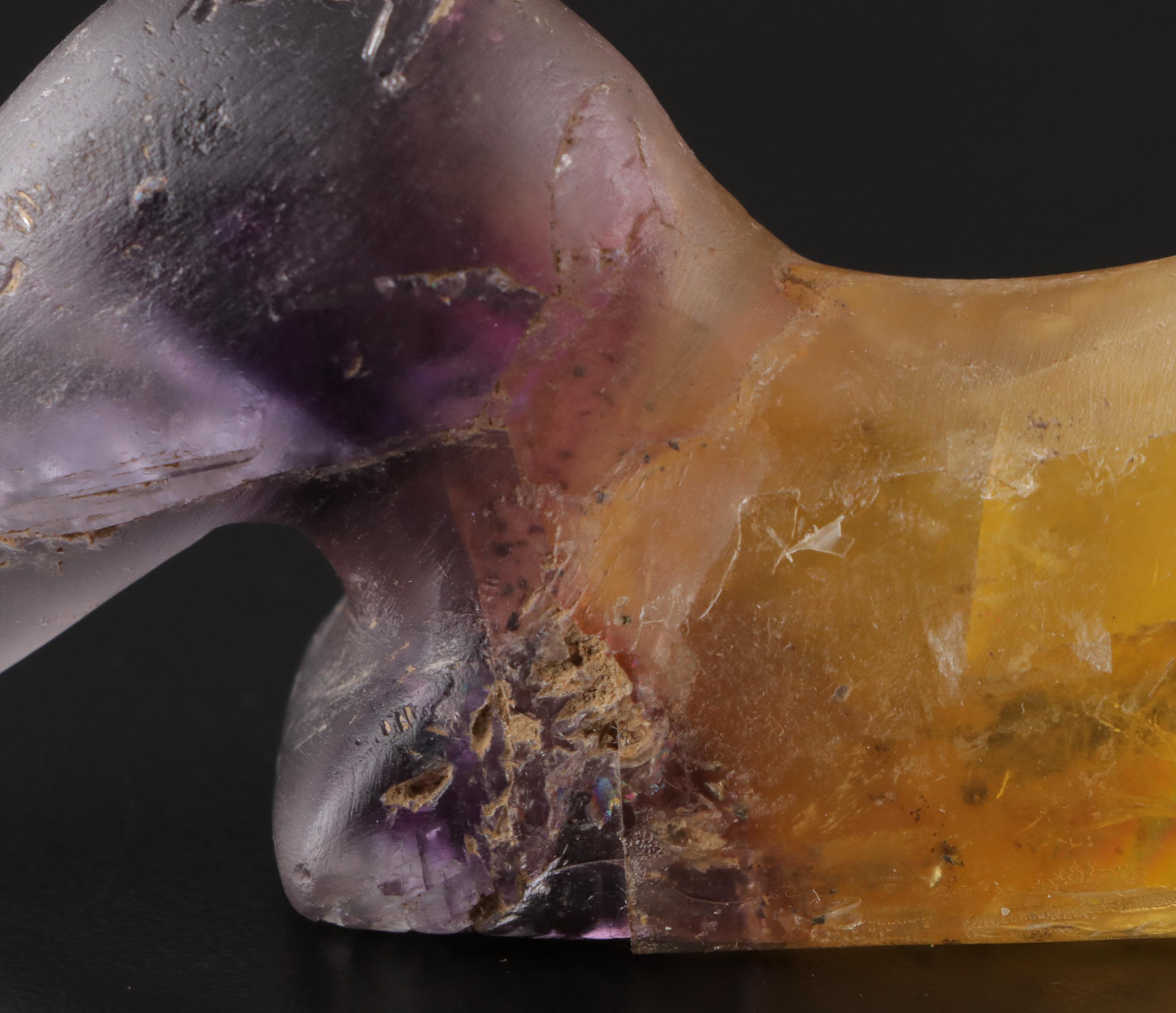 Late Archaic-Early Woodland Period Fluorite Birdstone | EBTH