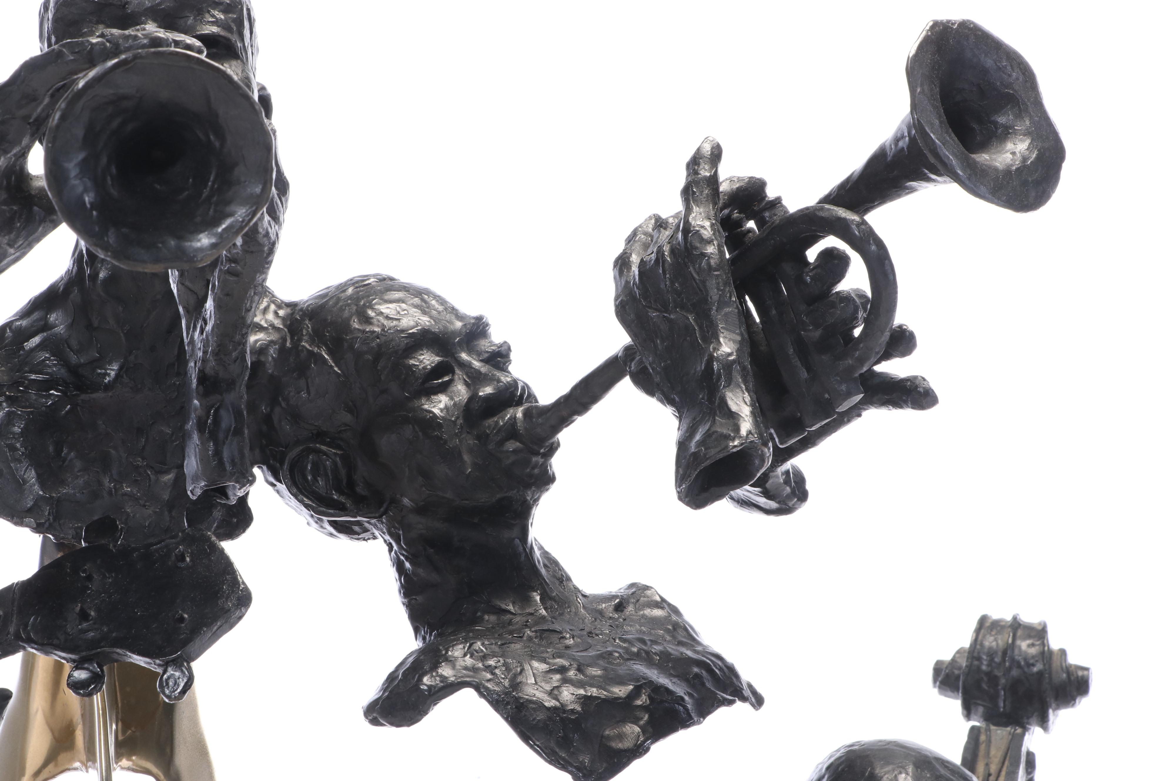 Ed Dwight Large-Scale Bronze Sculpture "Jazz," Late 20th Century | EBTH