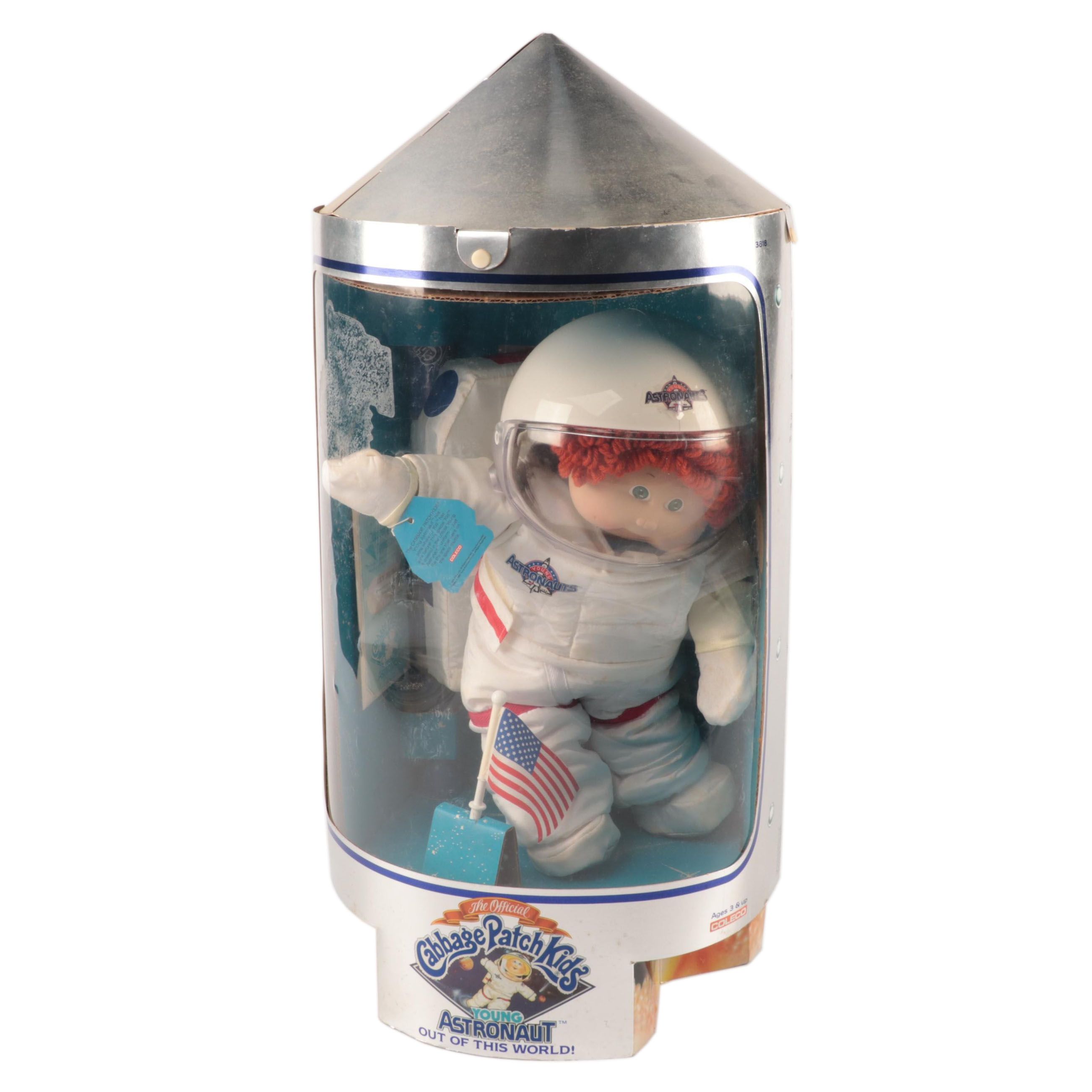 Coleco Cabbage Patch Kids "Young Astronaut" Doll in Box, Late 20th Century | EBTH