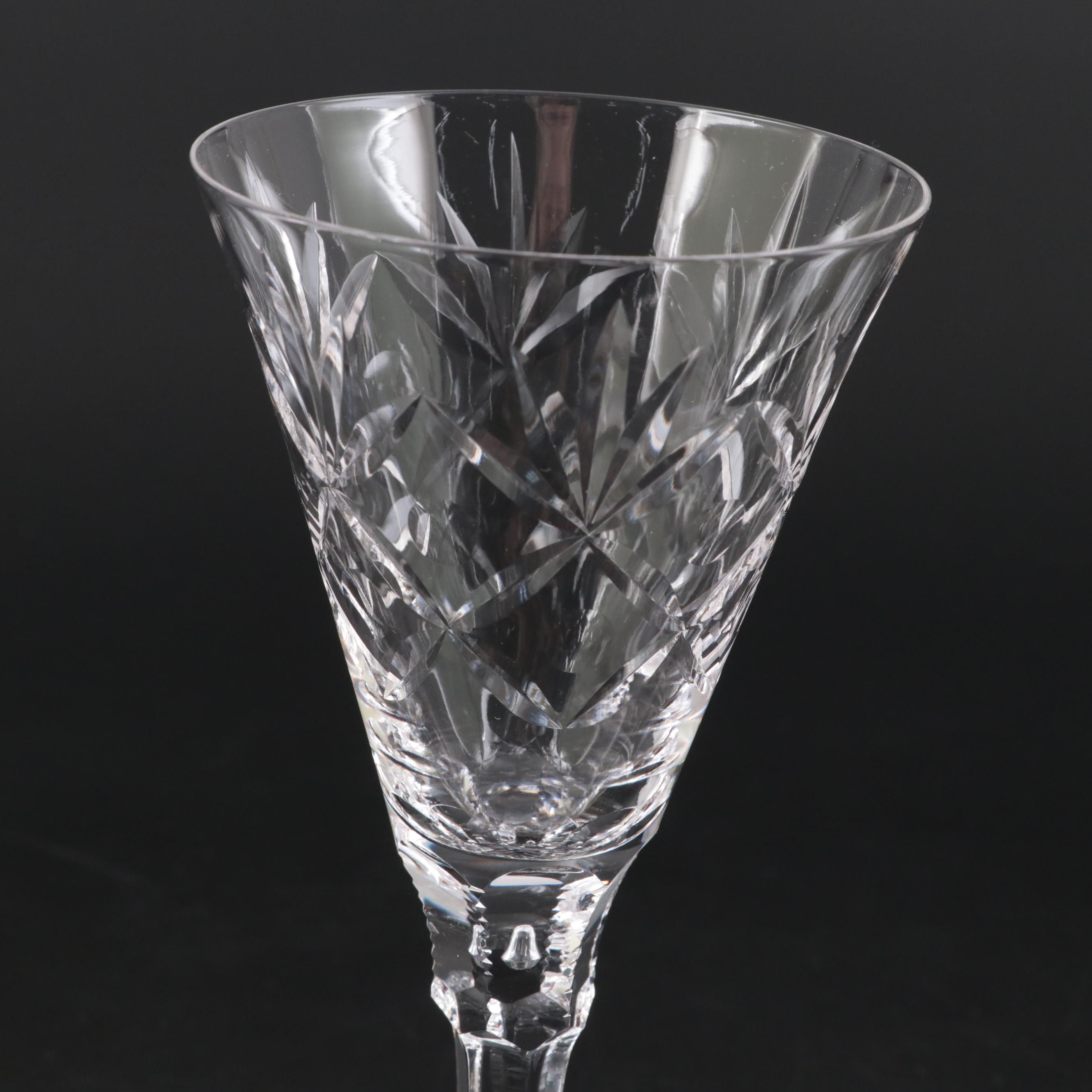 Seneca Glass "Stratford" Water Goblets, Mid to Late 20th Century | EBTH