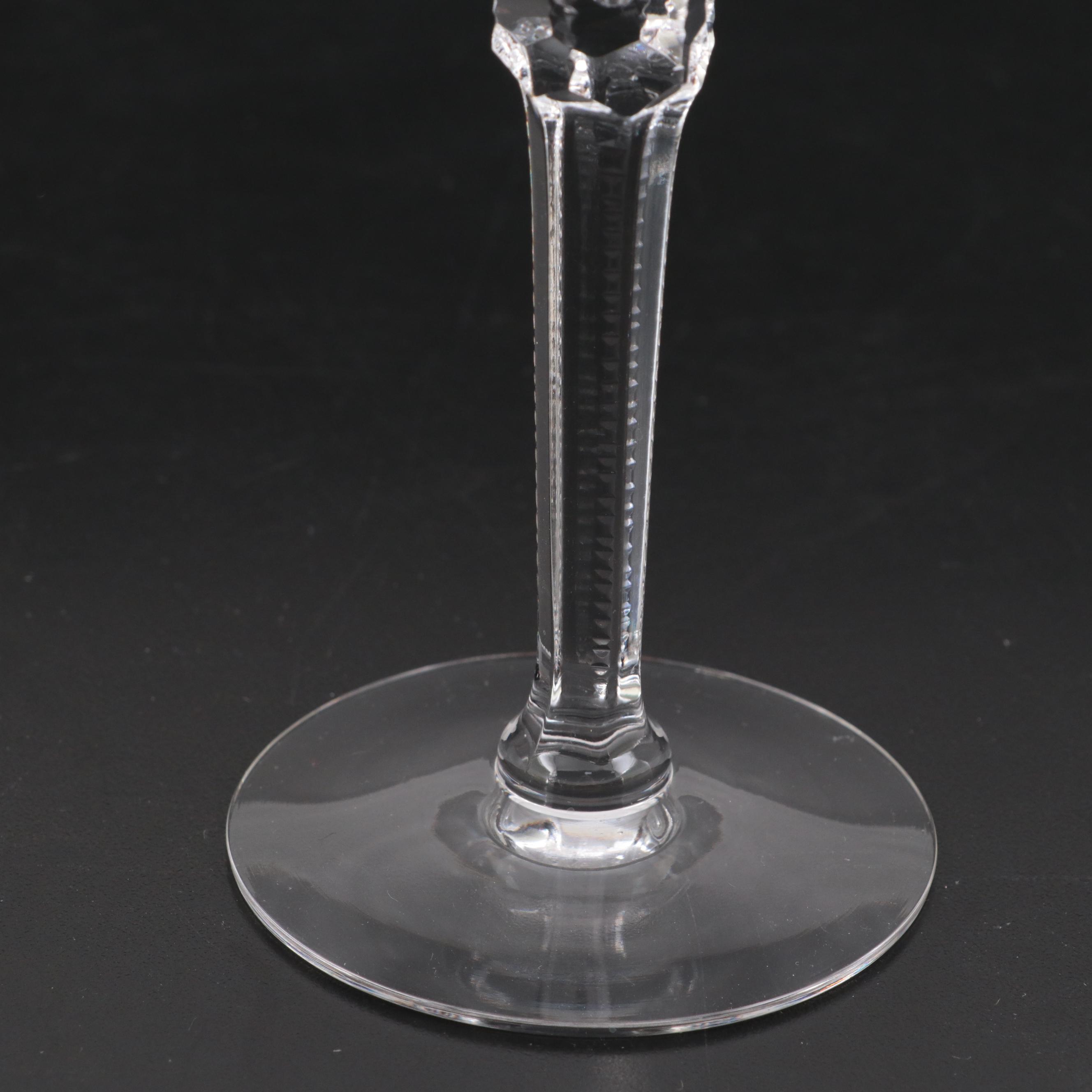 Seneca Glass "Stratford" Water Goblets, Mid to Late 20th Century | EBTH