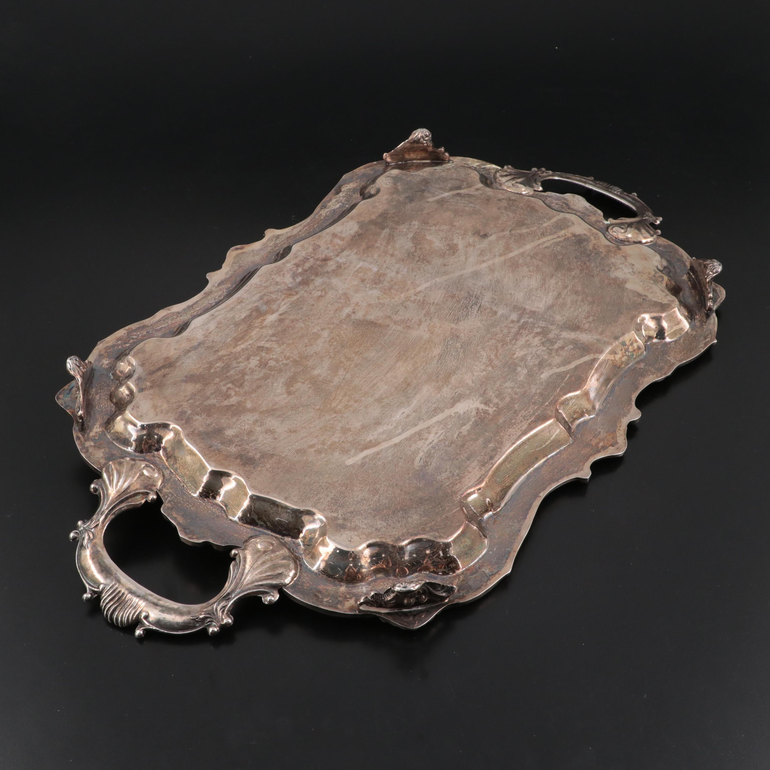 Birmingham Silver Co. Silver Plate Tea and Coffee Service, Mid-20th ...