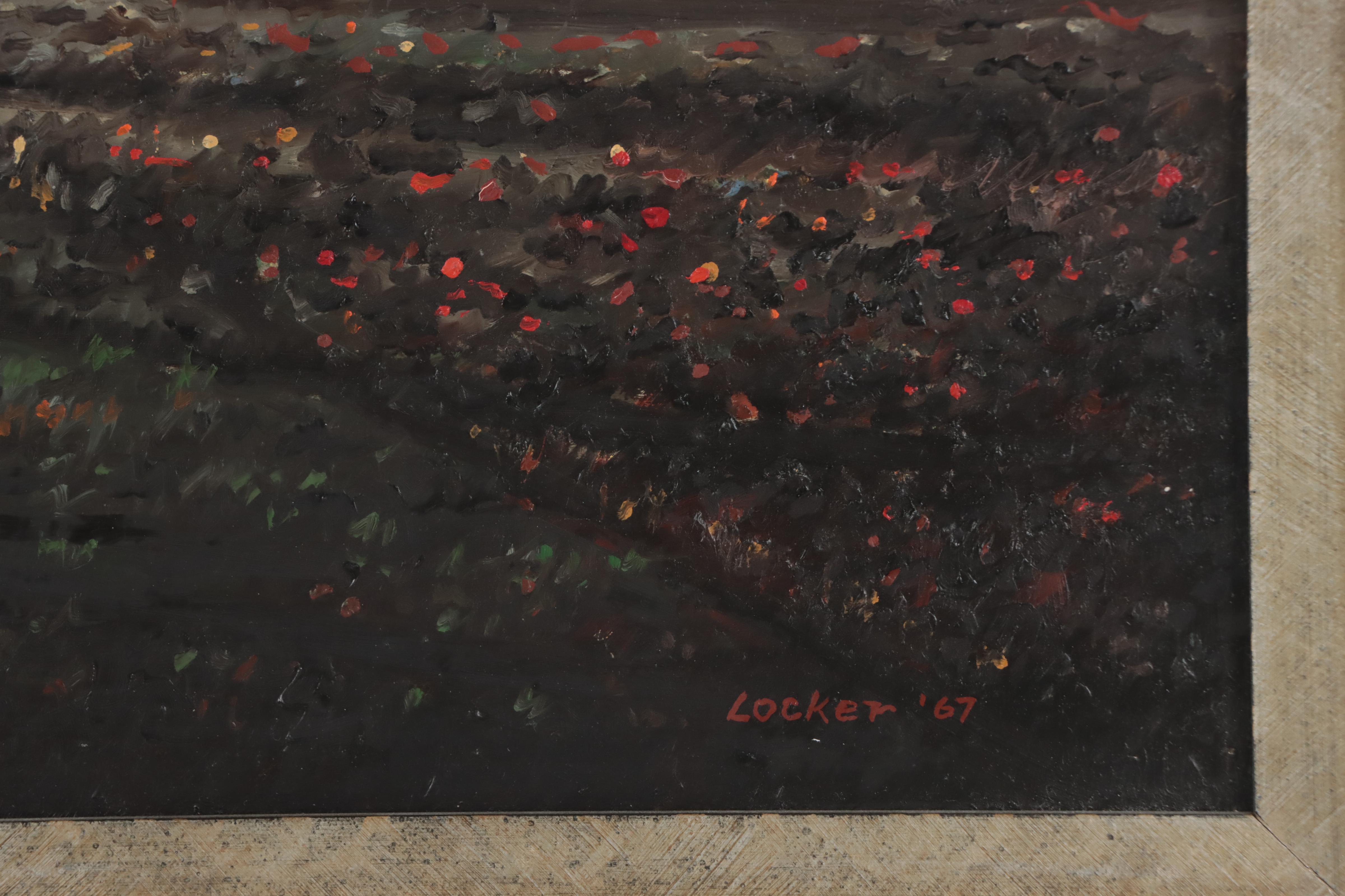 Thomas Locker Oil Painting of Sweeping Landscape, 1967 | EBTH