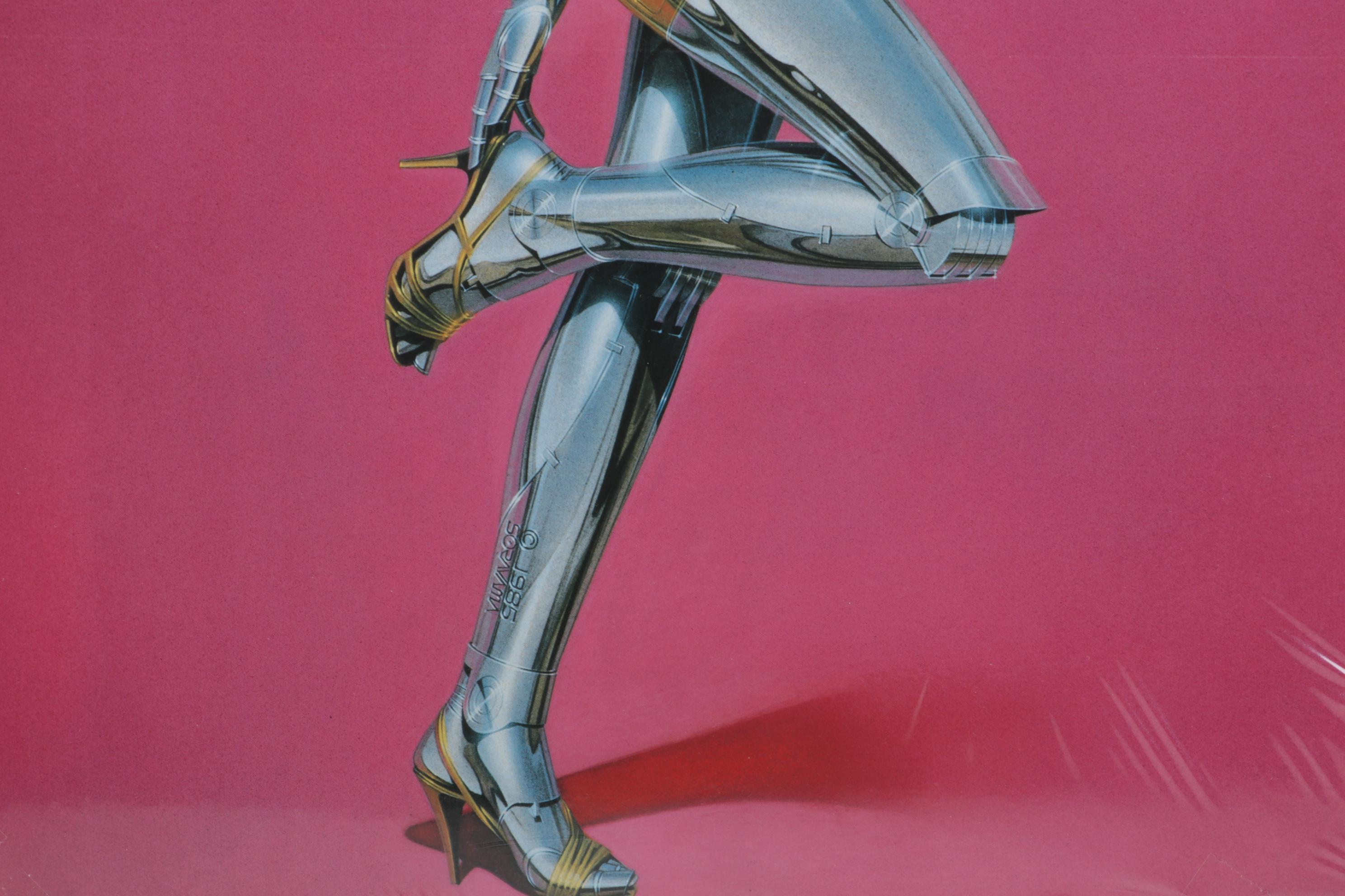 Robotic Pin-Up Offset Lithograph After Sorayama Hajime, Circa 1985 | EBTH