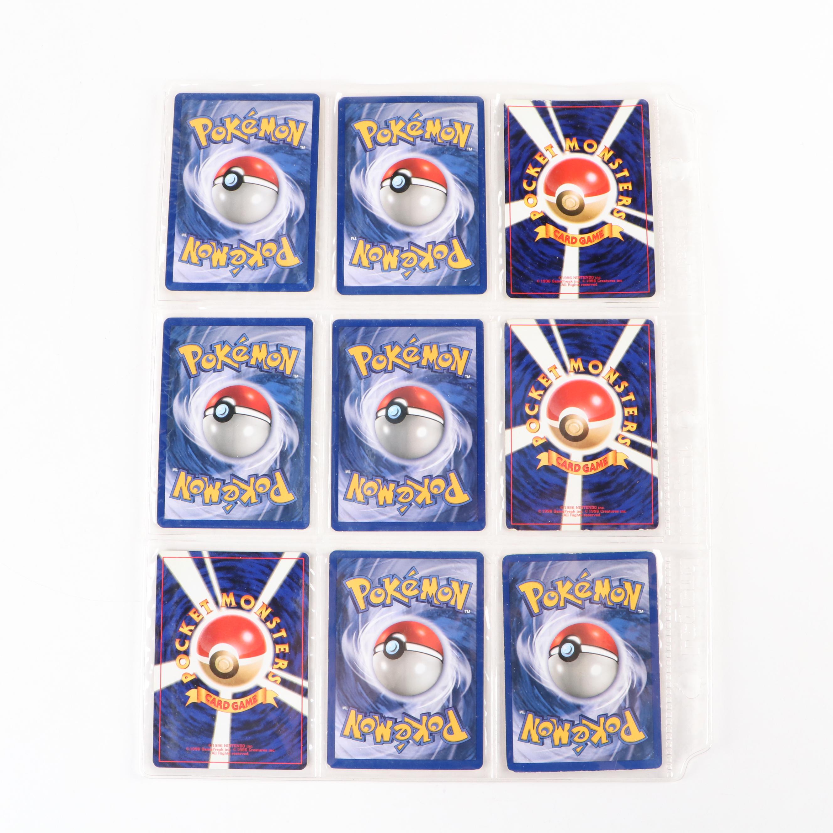 Base Set Holos and Other Pokémon Cards Including Blastoise and Snorlax ...