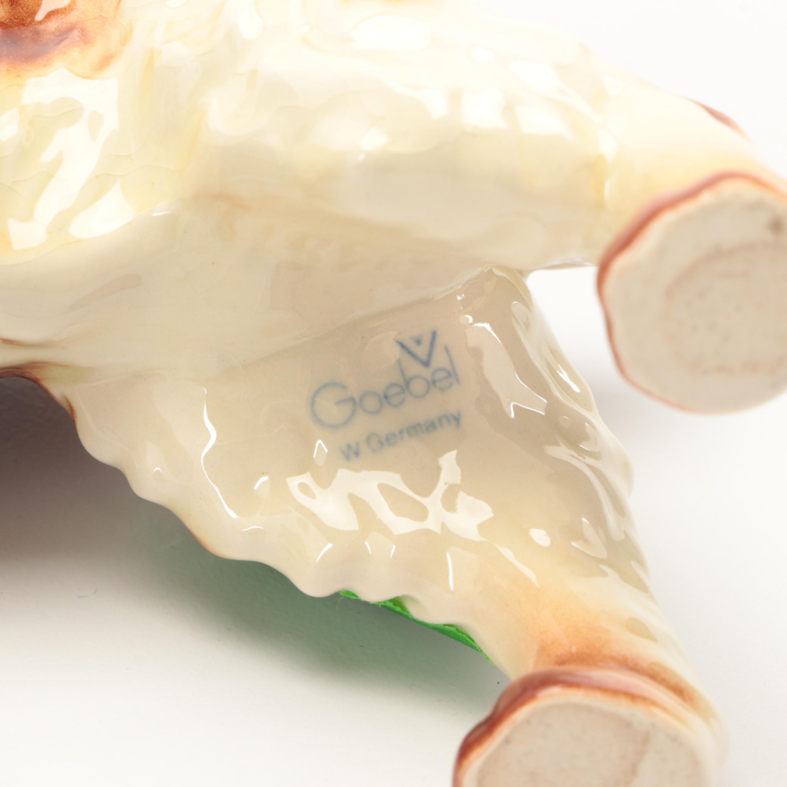 Goebel Spaniel and Terrier with Other Ceramic Dog Figurines | EBTH