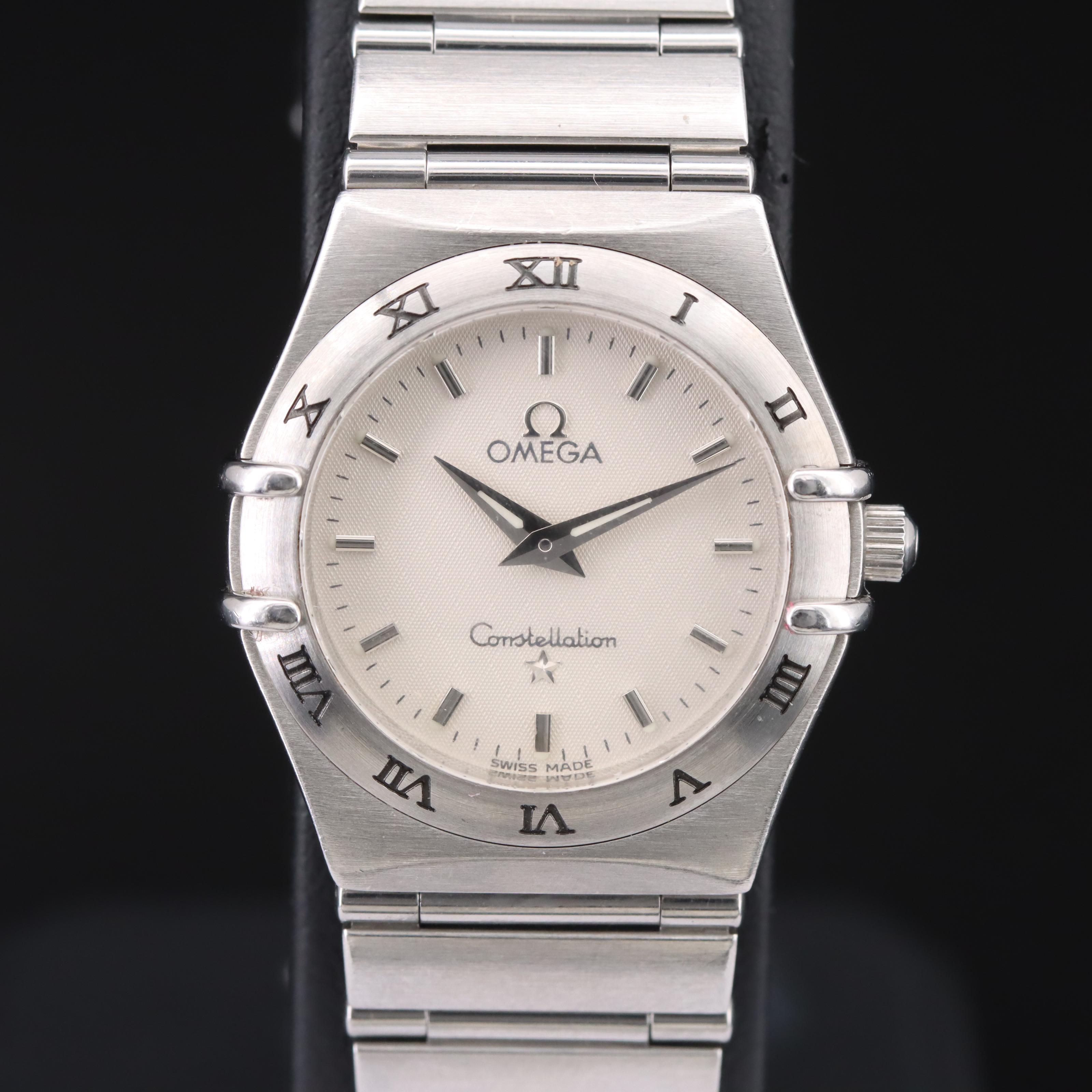 Omega Constellation Stainless Steel Wristwatch | EBTH