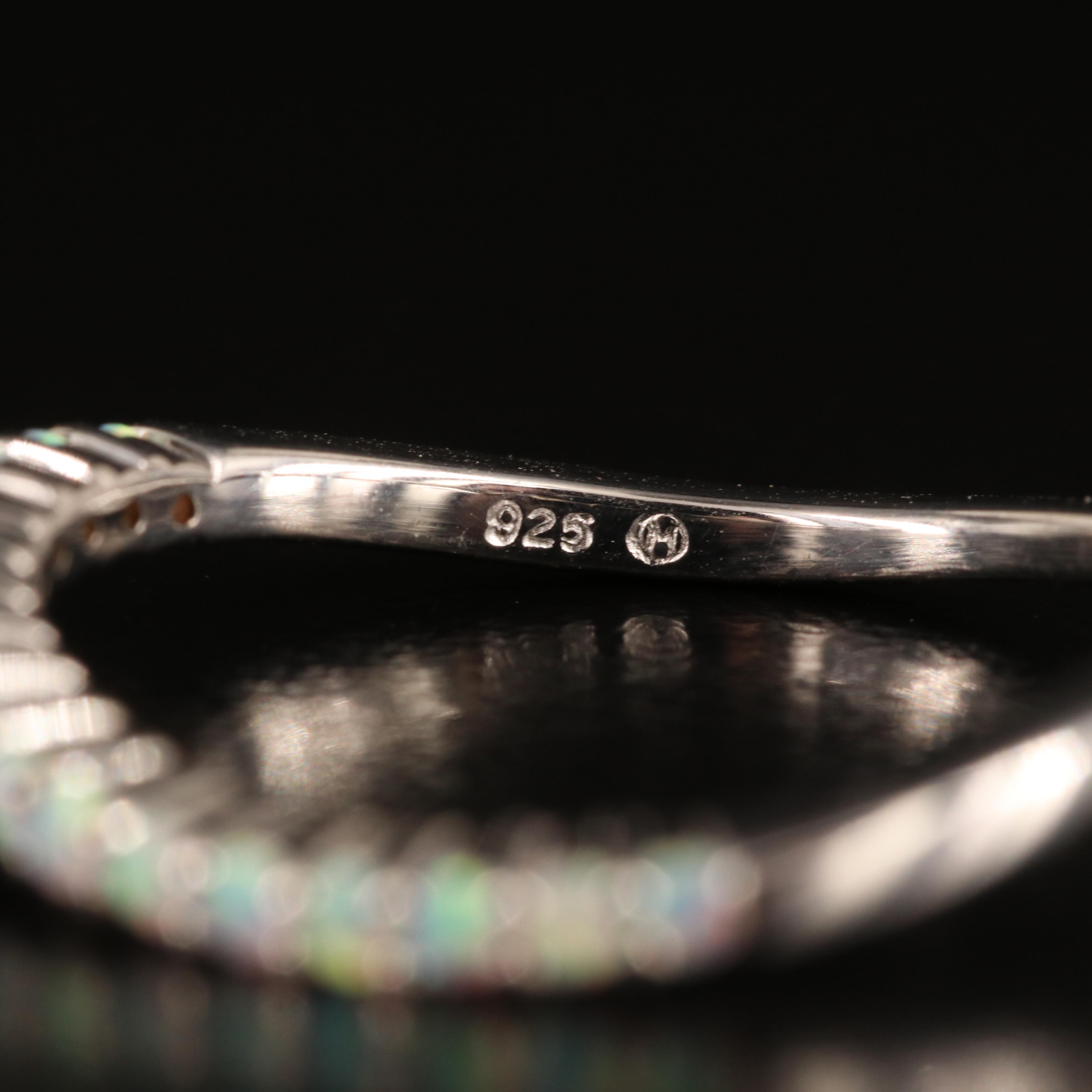 Sterling Opal Contour Ring | EBTH