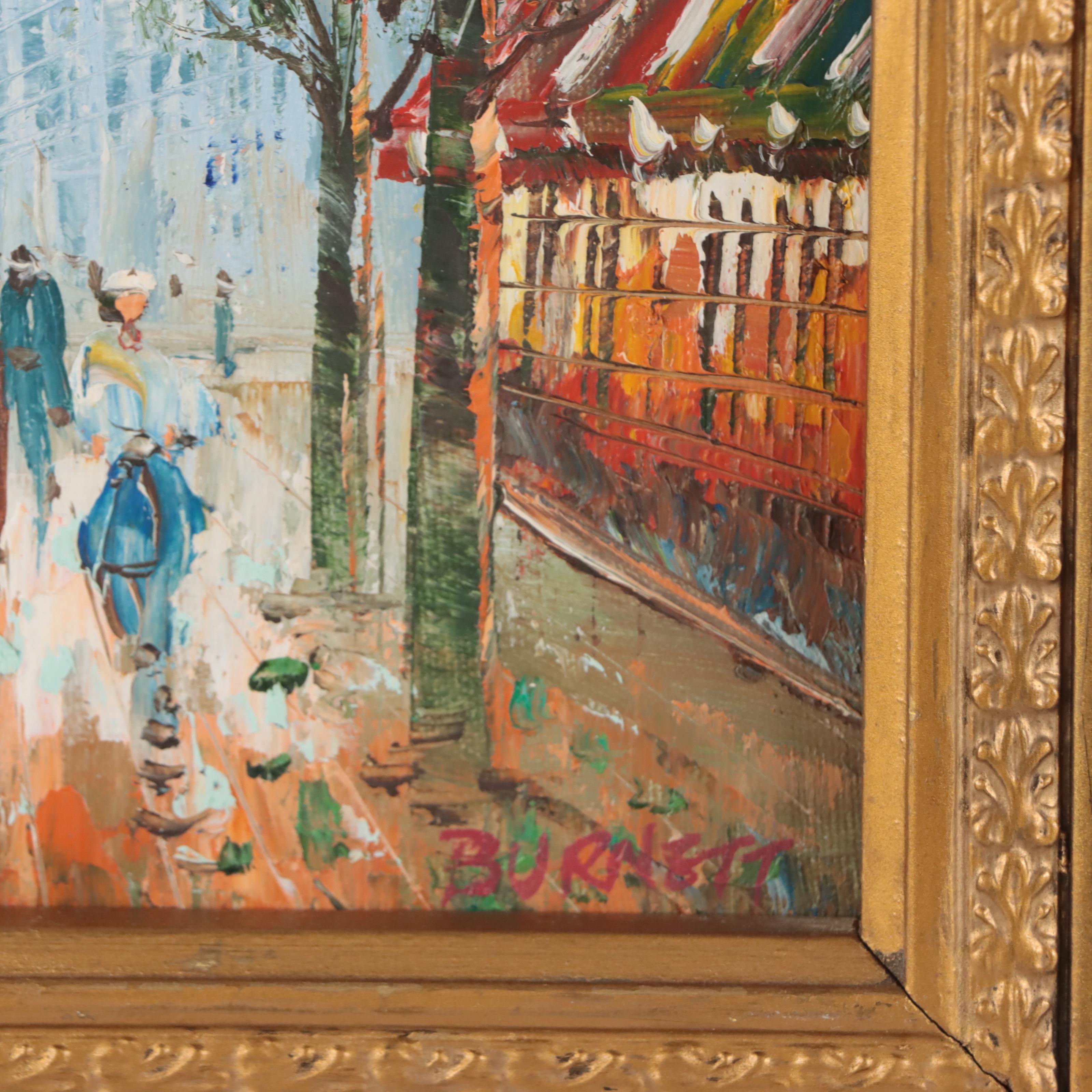 Impressionist Style Oil Paintings of Parisian Street Scenes | EBTH