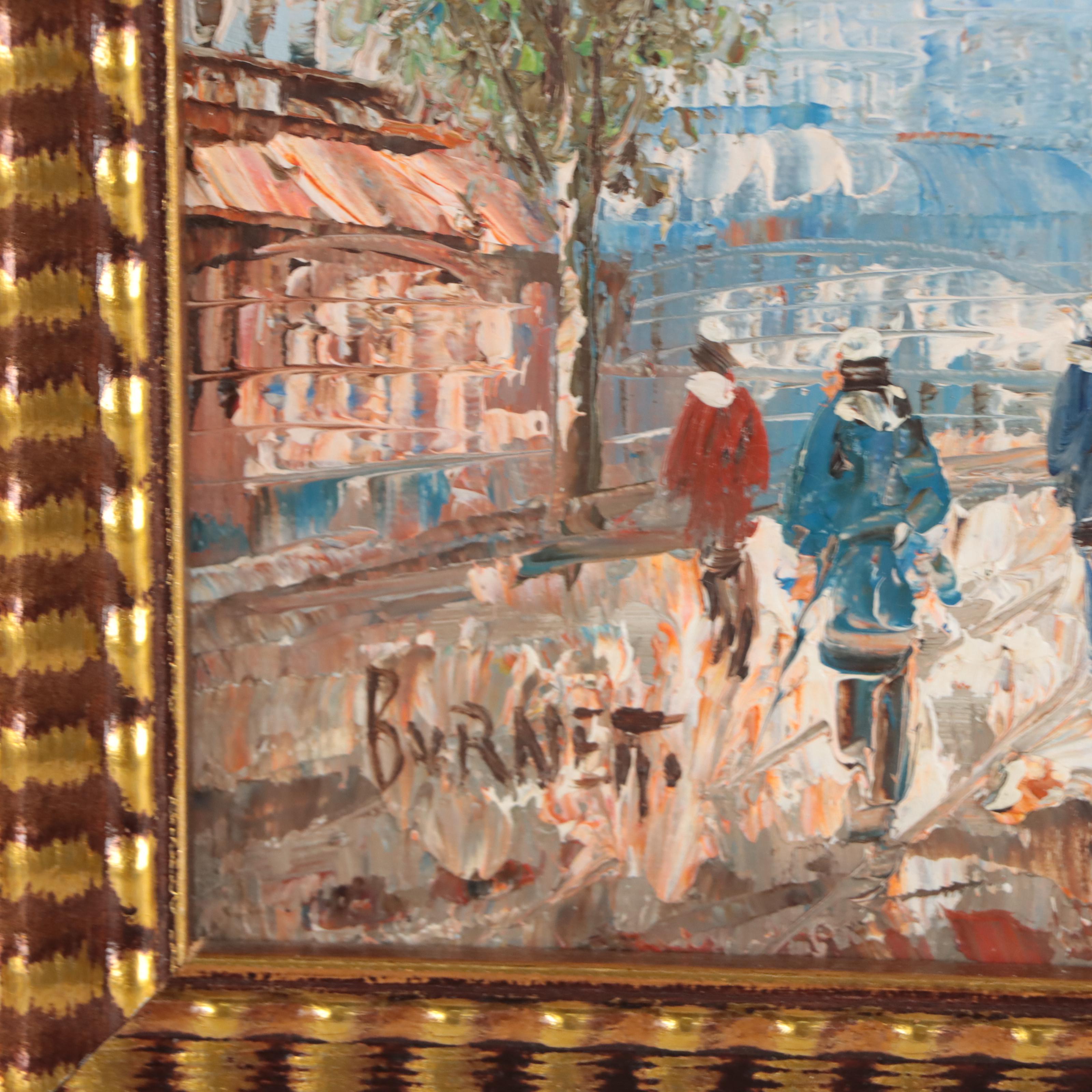 Impressionist Style Oil Paintings of Parisian Street Scenes | EBTH