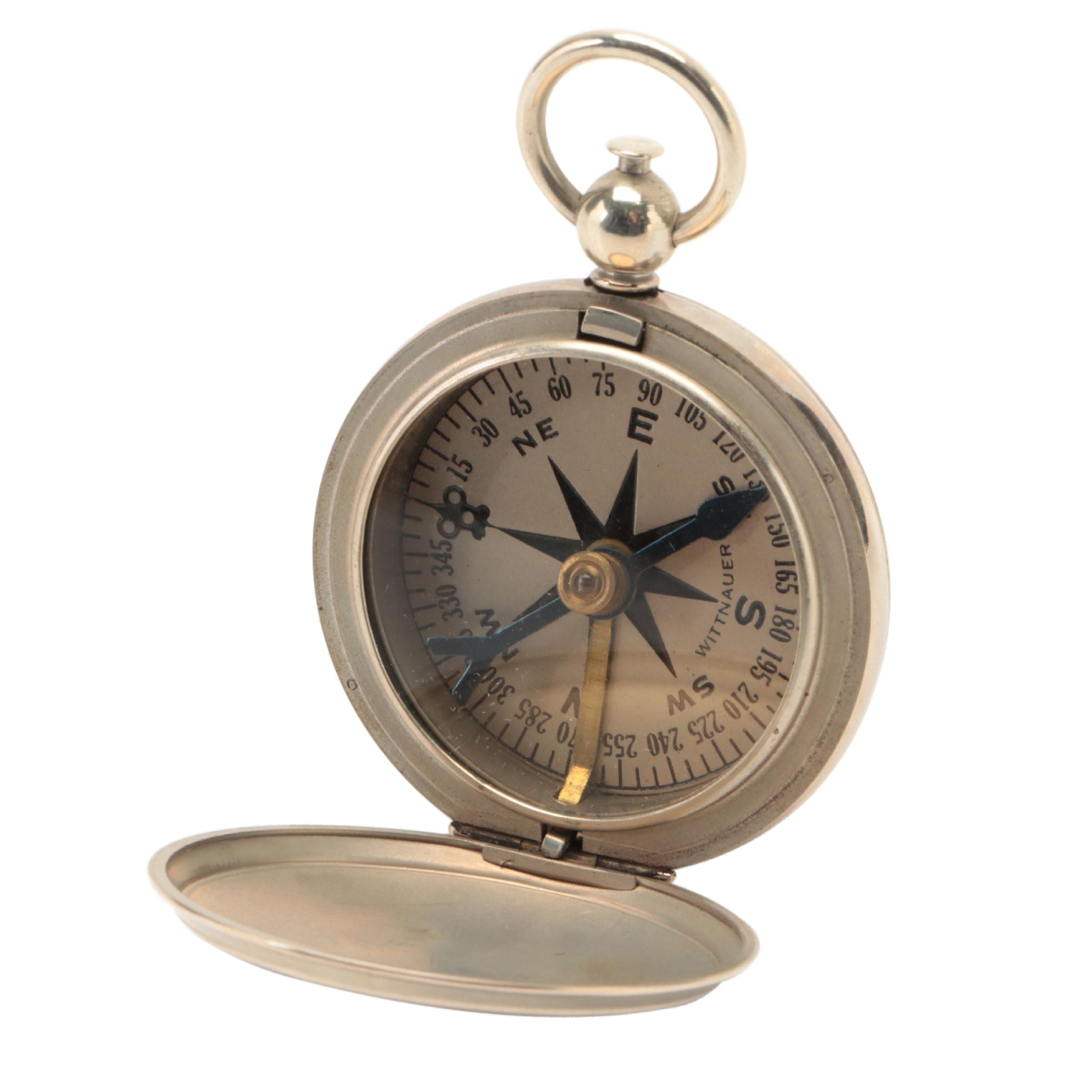 Longines-Wittnauer Watch Co. Air Force Pocket Compass, Mid-20th Century ...