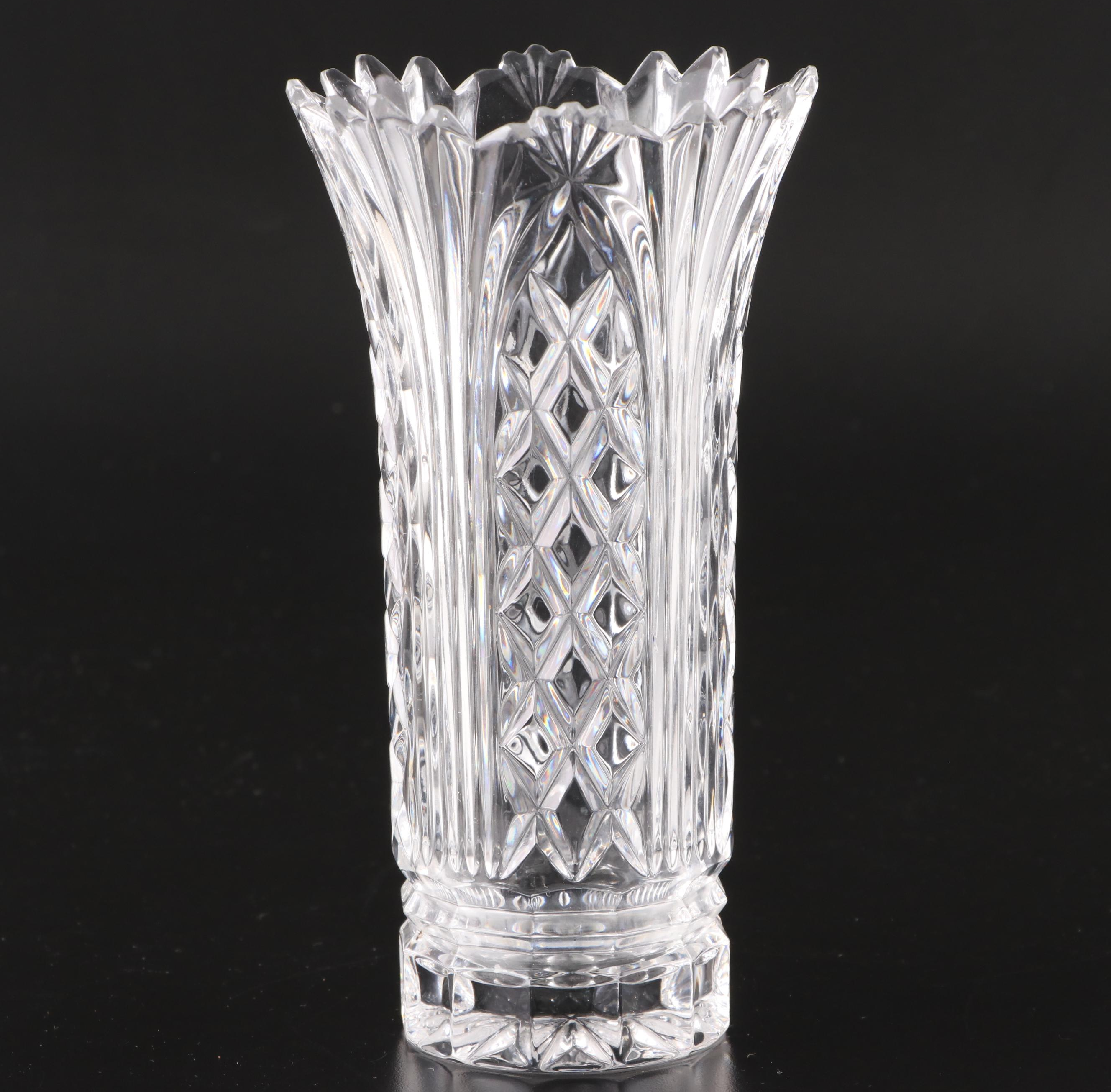 Crystal Clear "Meridian", Shannon, Princess House Crystal Vases ...