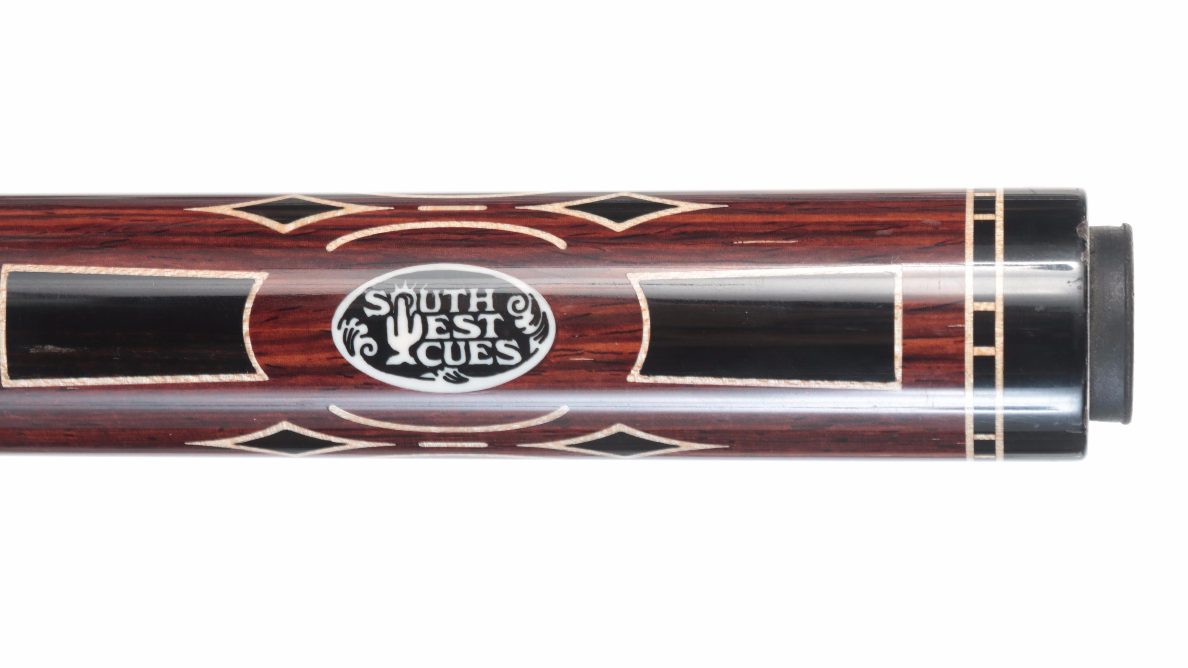 South West Cues Cocobolo With Ebony Inlay Pool Cue | EBTH
