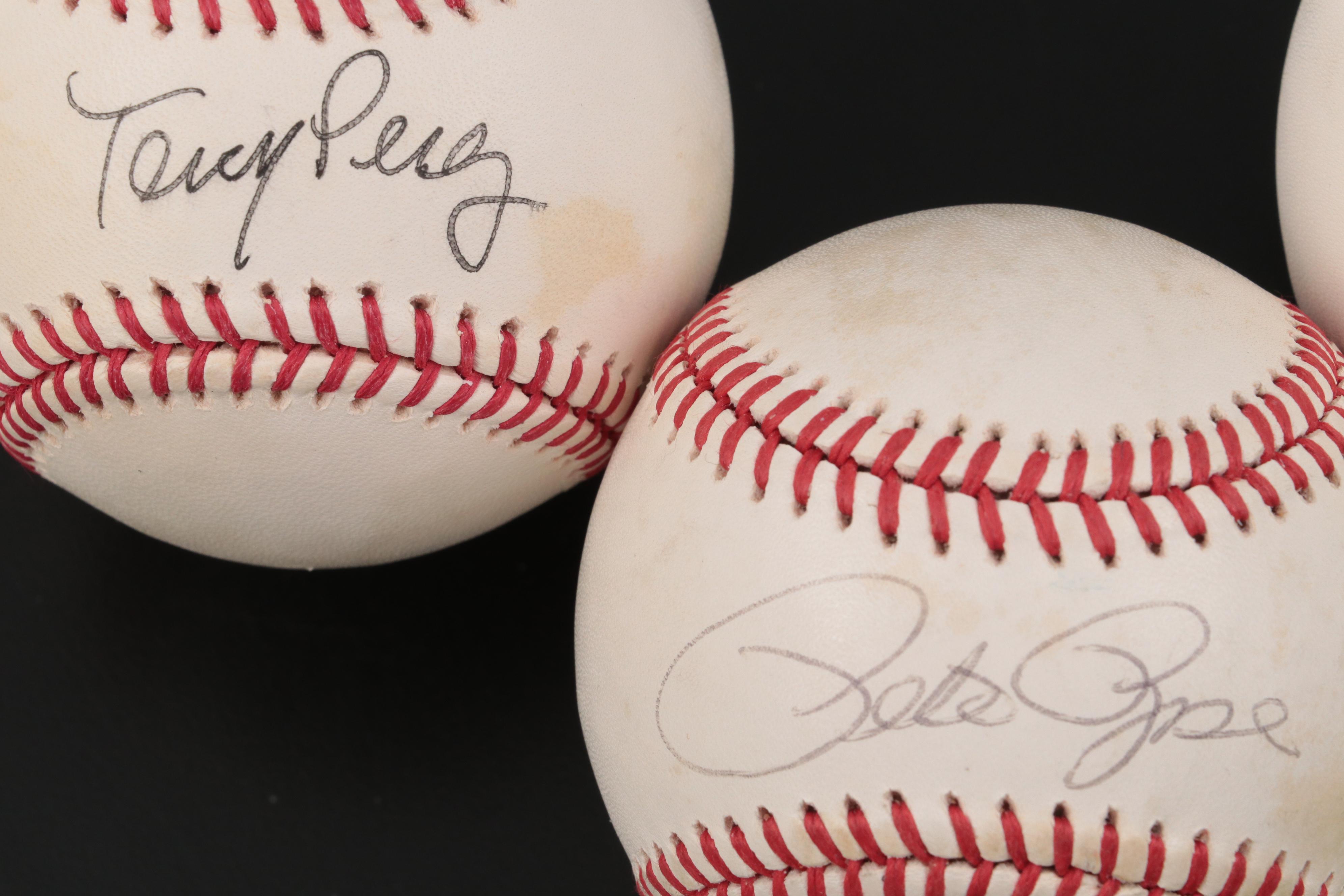 Cincinnati Reds "The Great Eight" and Sparky Anderson Signed Baseballs ...