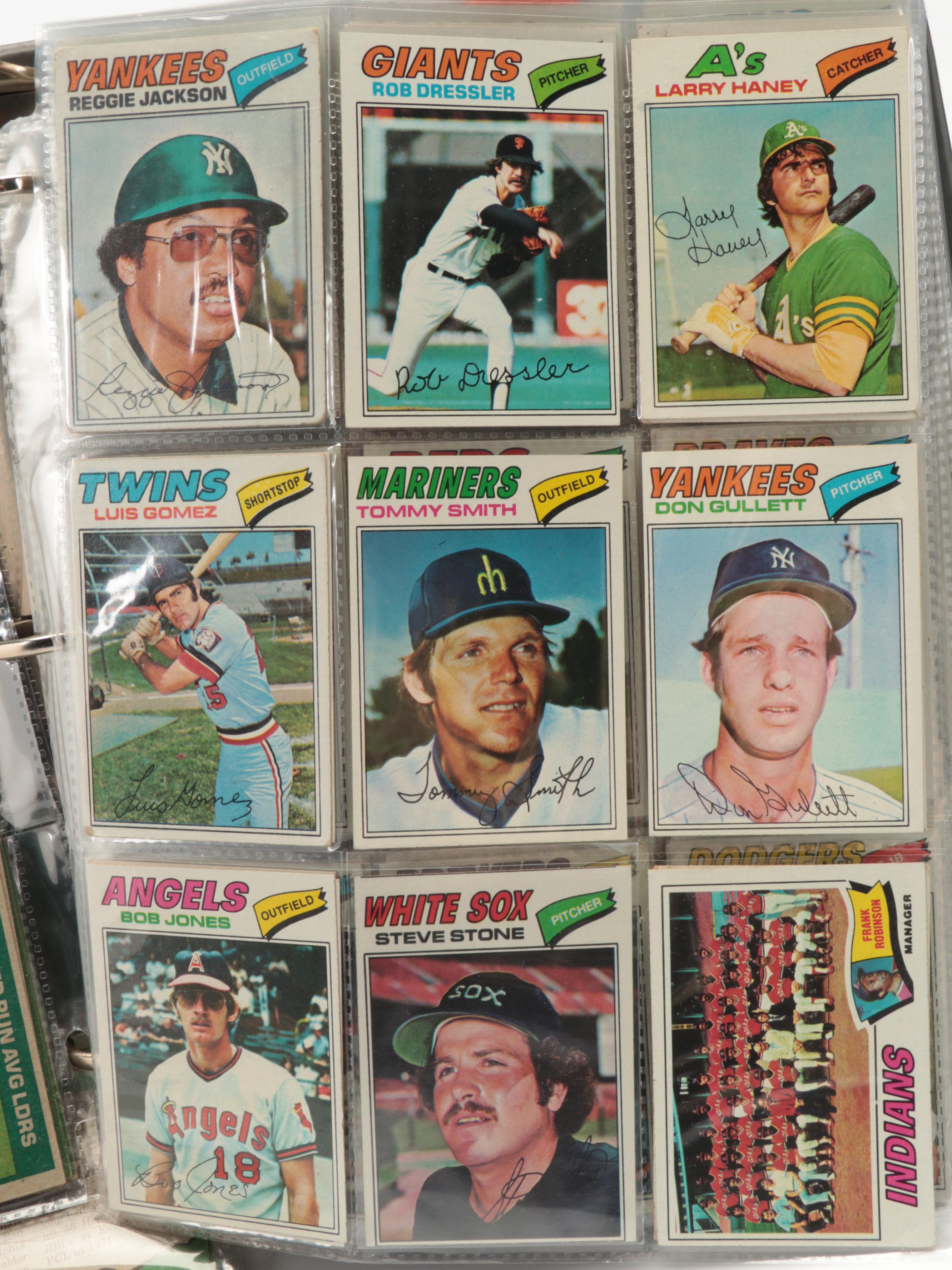 1977 Topps Baseball Cards with Johnny Bench, Jim Palmer and More | EBTH
