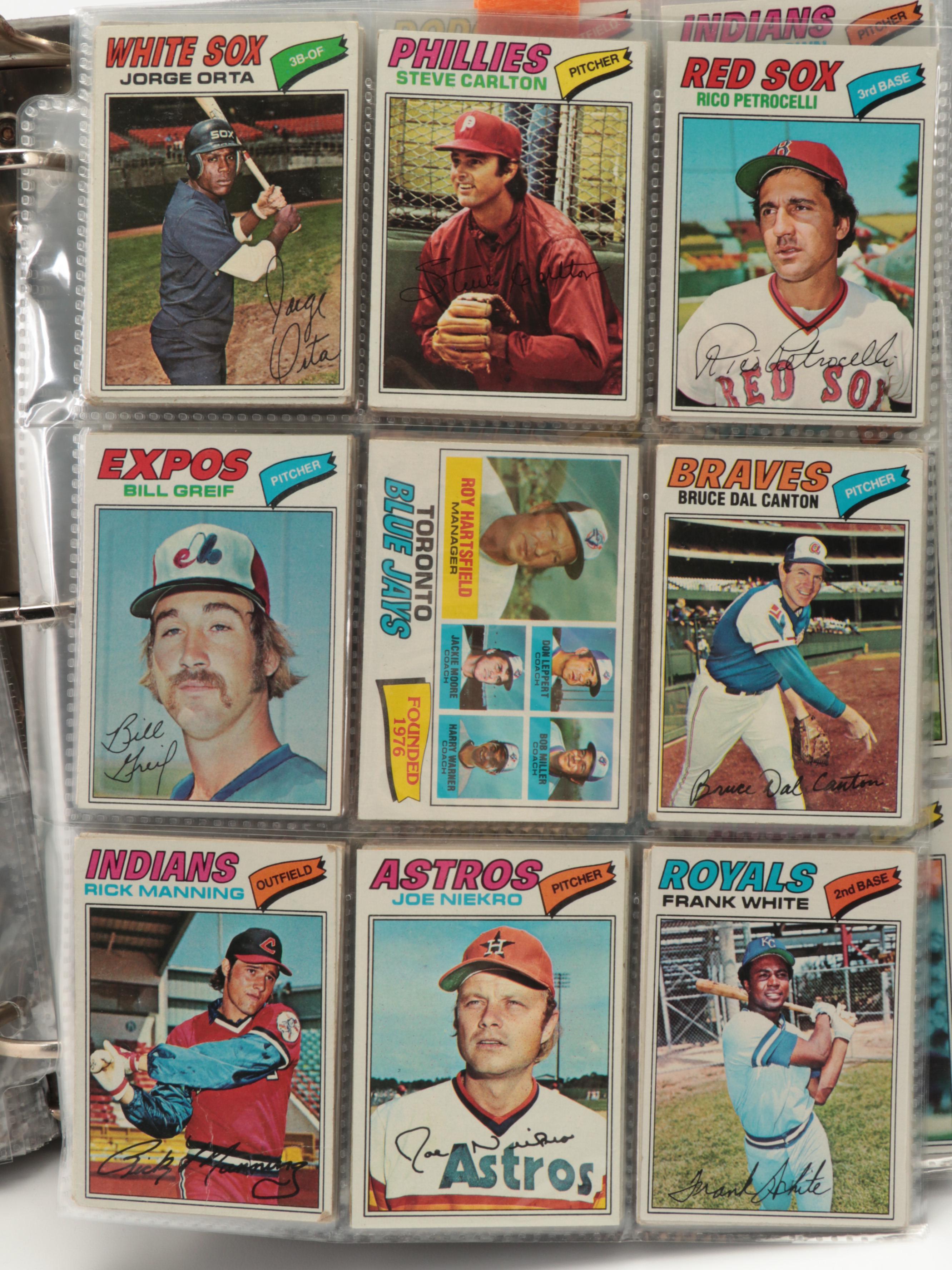 1977 Topps Baseball Cards with Johnny Bench, Jim Palmer and More | EBTH