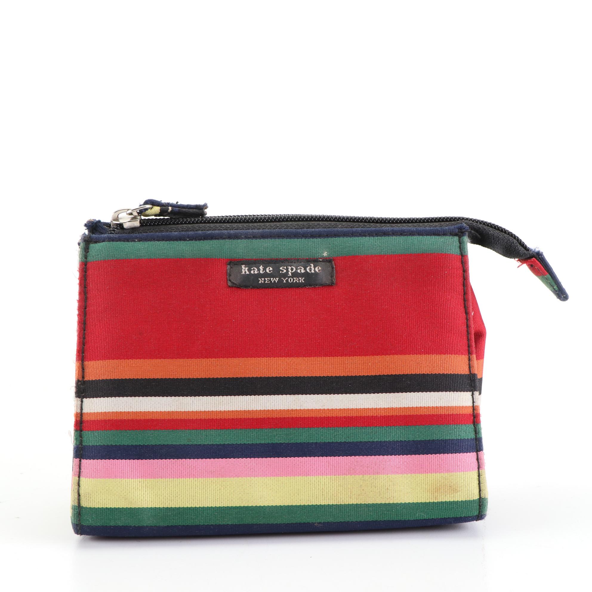 Kate Spade Multi-Stripe Tote, Shoulder Bag, and Pouch | EBTH